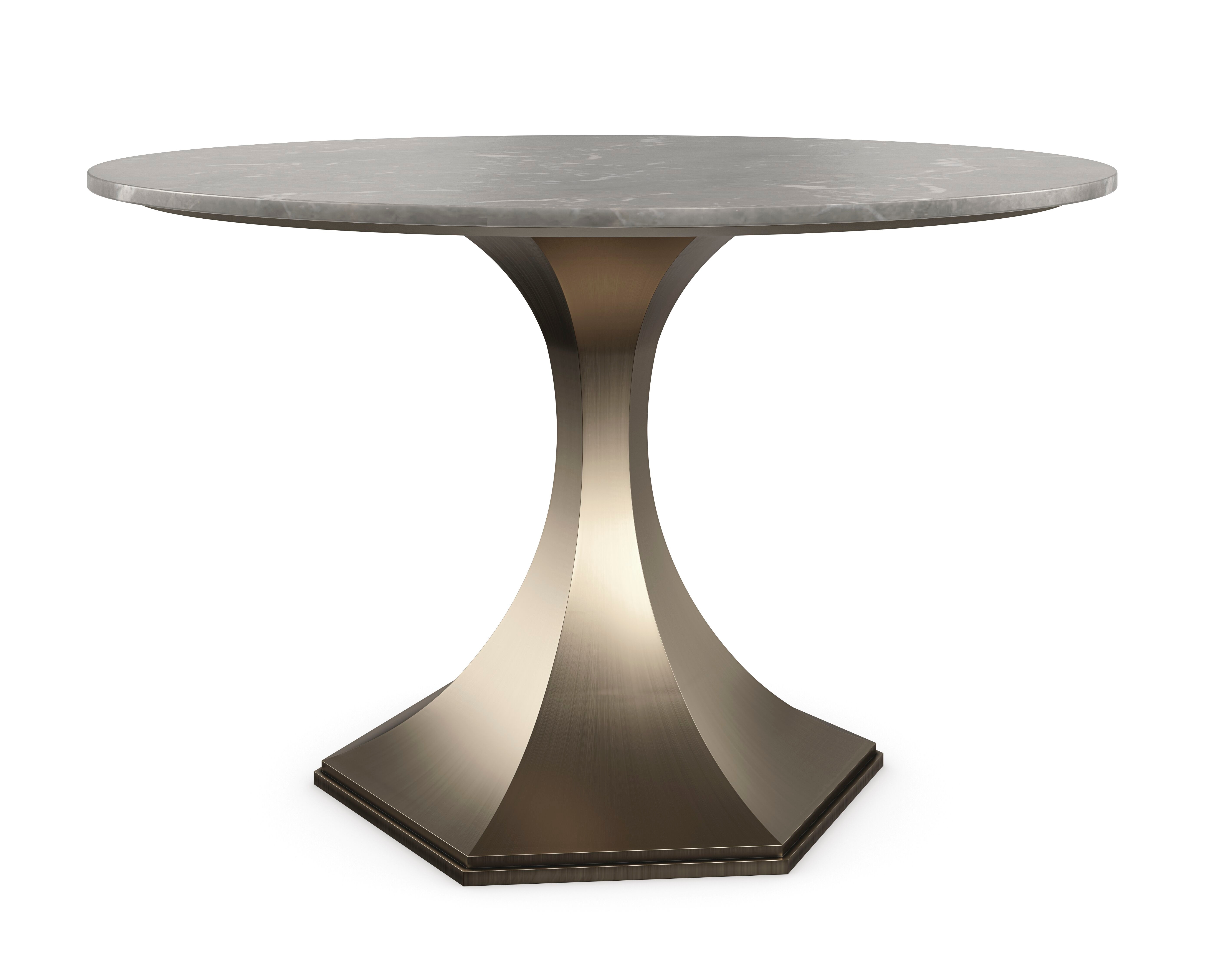 Caracole Living Room TOP BRASS TABLE BASE CLA-422-201B | Hickory ...