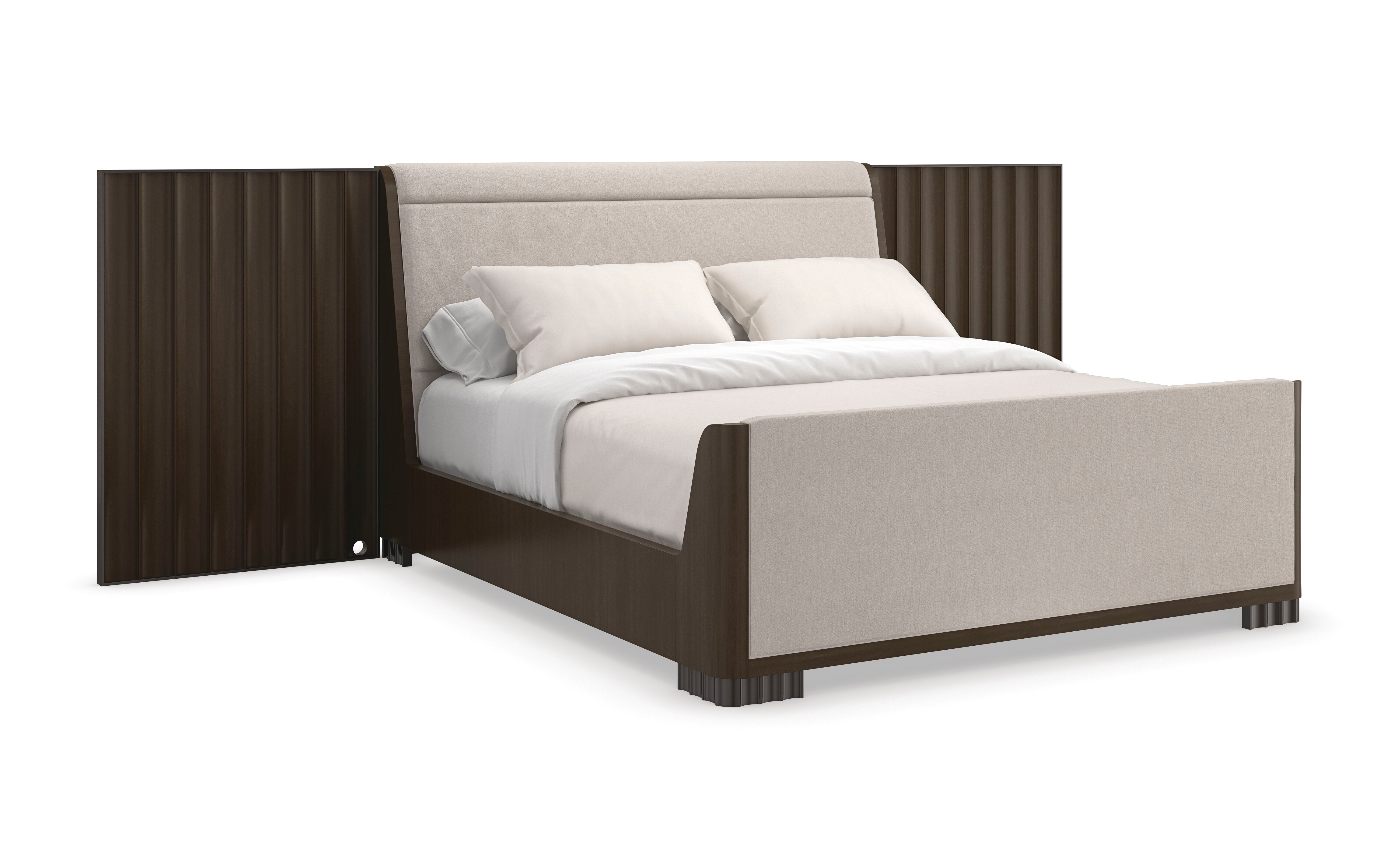 Caracole Bedroom SLOW WAVE Queen/KG BED WING PANELS CLA-423-123P ...