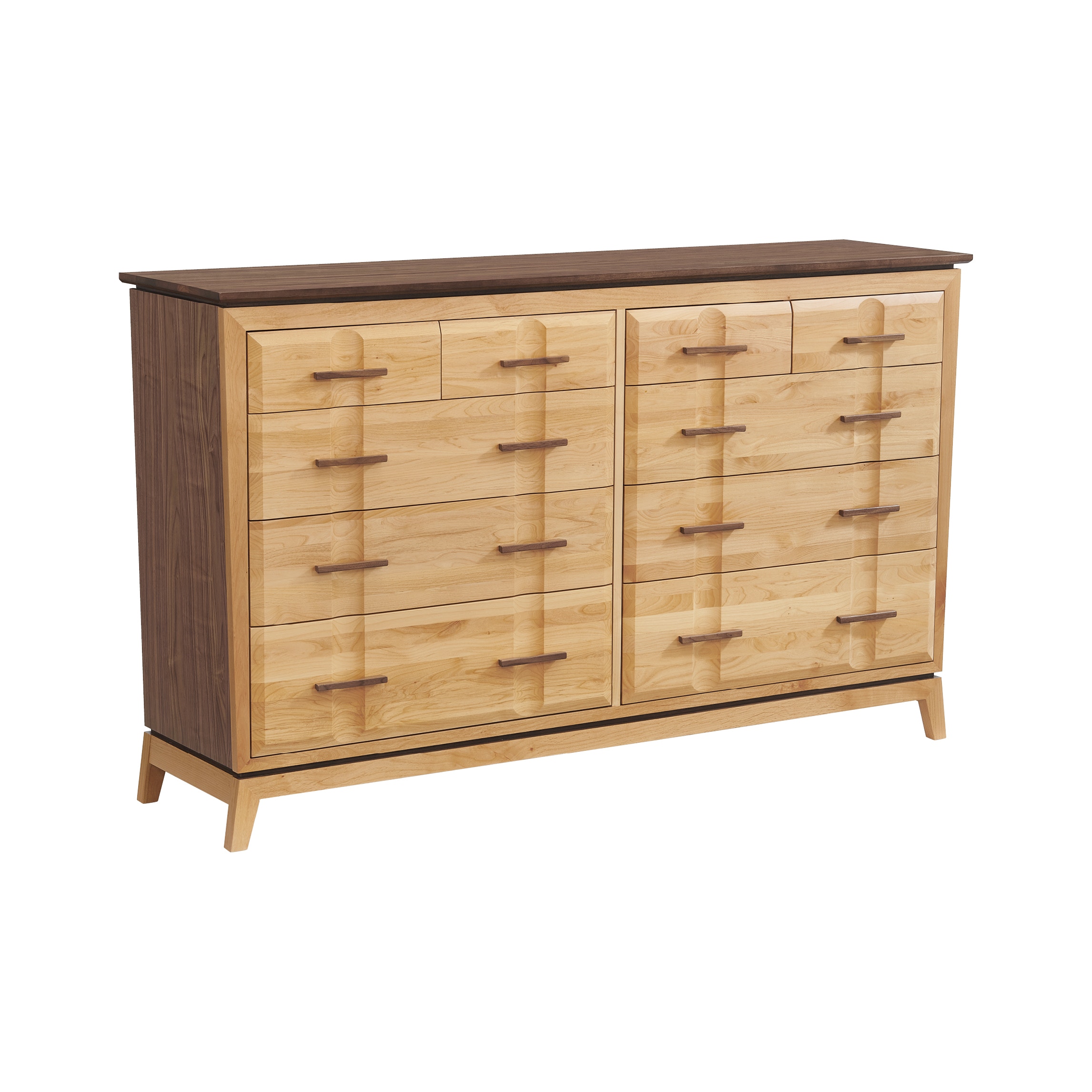 Whittier Wood Bedroom Addison 70"W Dresser 1239DUET - Grace Furniture ...