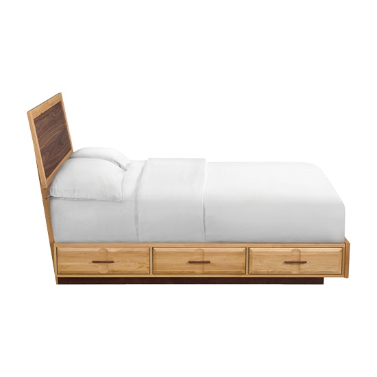 Whittier Wood Bedroom Addison Queen Adjustable Storage Bed 2035DUET ...