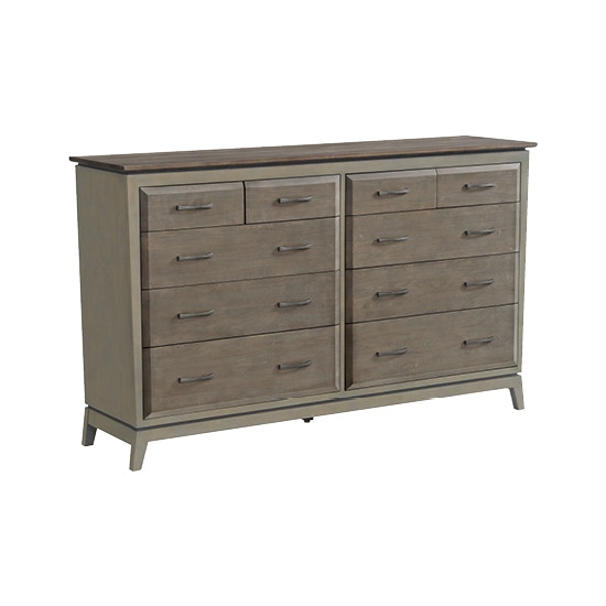 Whittier Wood Bedroom Ellison 70"W Dresser 2139AST | Hickory Furniture ...