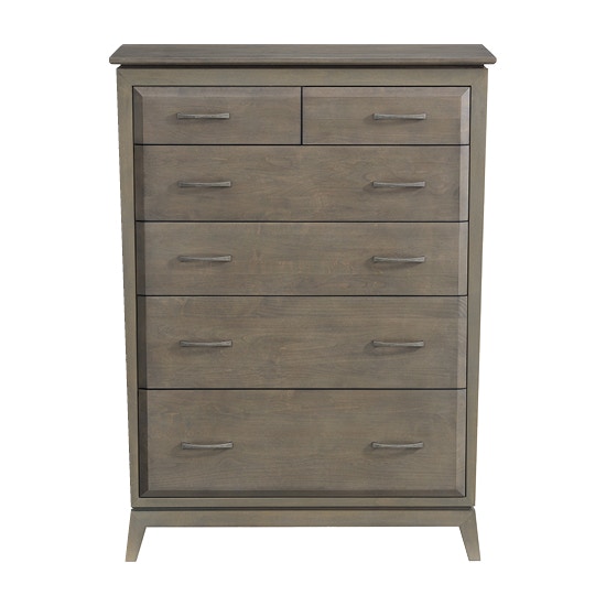 Whittier Wood Bedroom Ellison 6-Drawer Chest 2143AST | Hickory ...