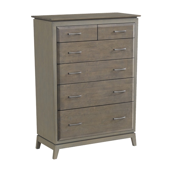 Whittier Wood Bedroom Ellison 6-Drawer Chest 2143AST | Hickory ...