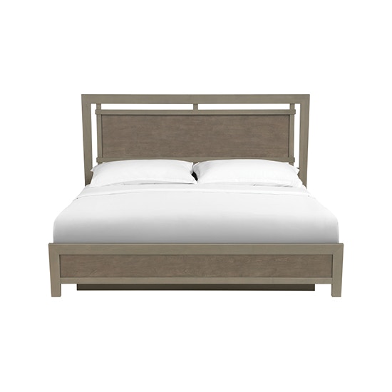 Whittier Wood Products Bedroom Ellison King Panel Storage Bed 2222AST ...