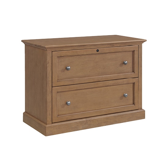 Whittier Wood Products Home Office McKenzie Lateral File Cabinet ...