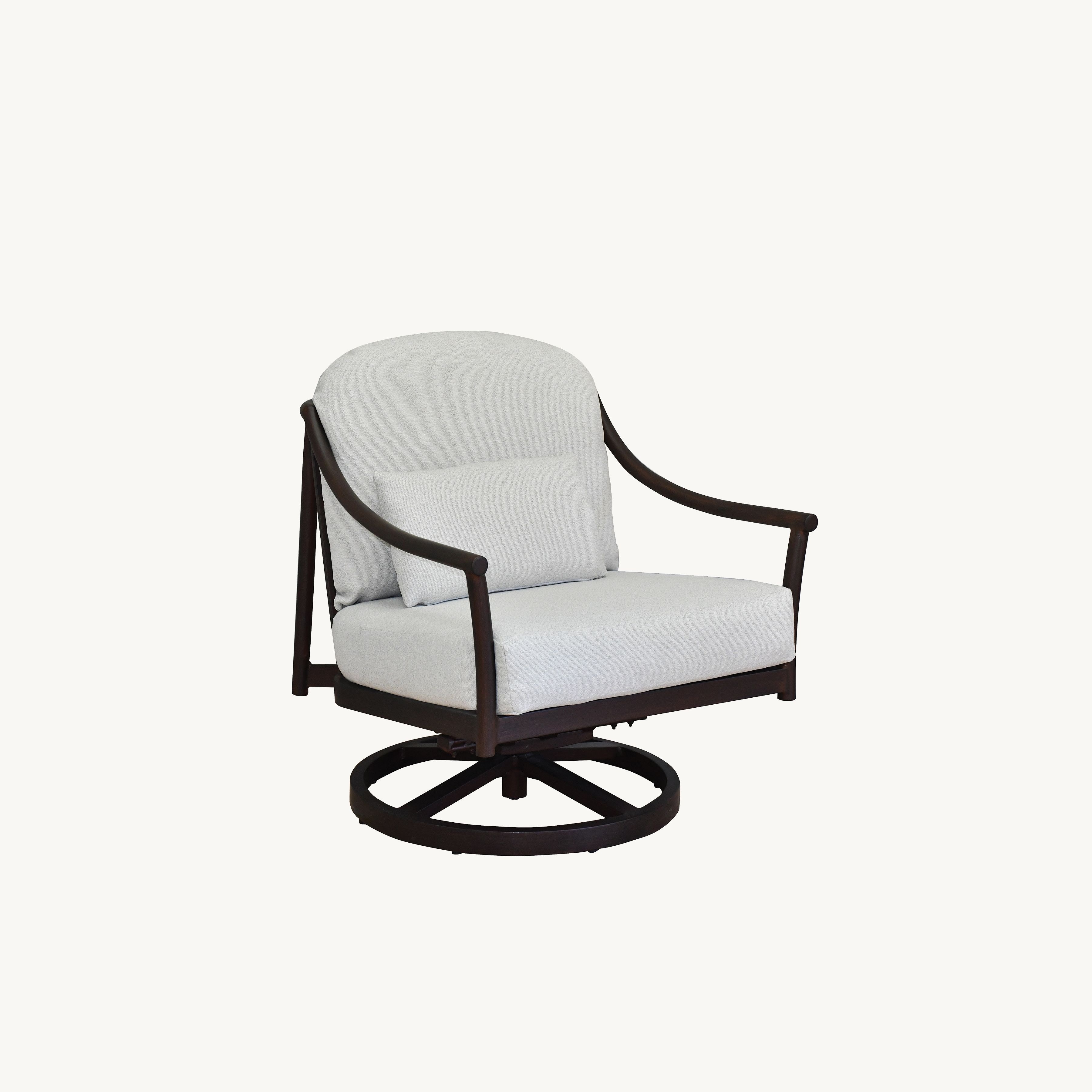 Castelle Outdoor Furniture Largo Cushioned Lounge Swivel Rocker 3C15R ...