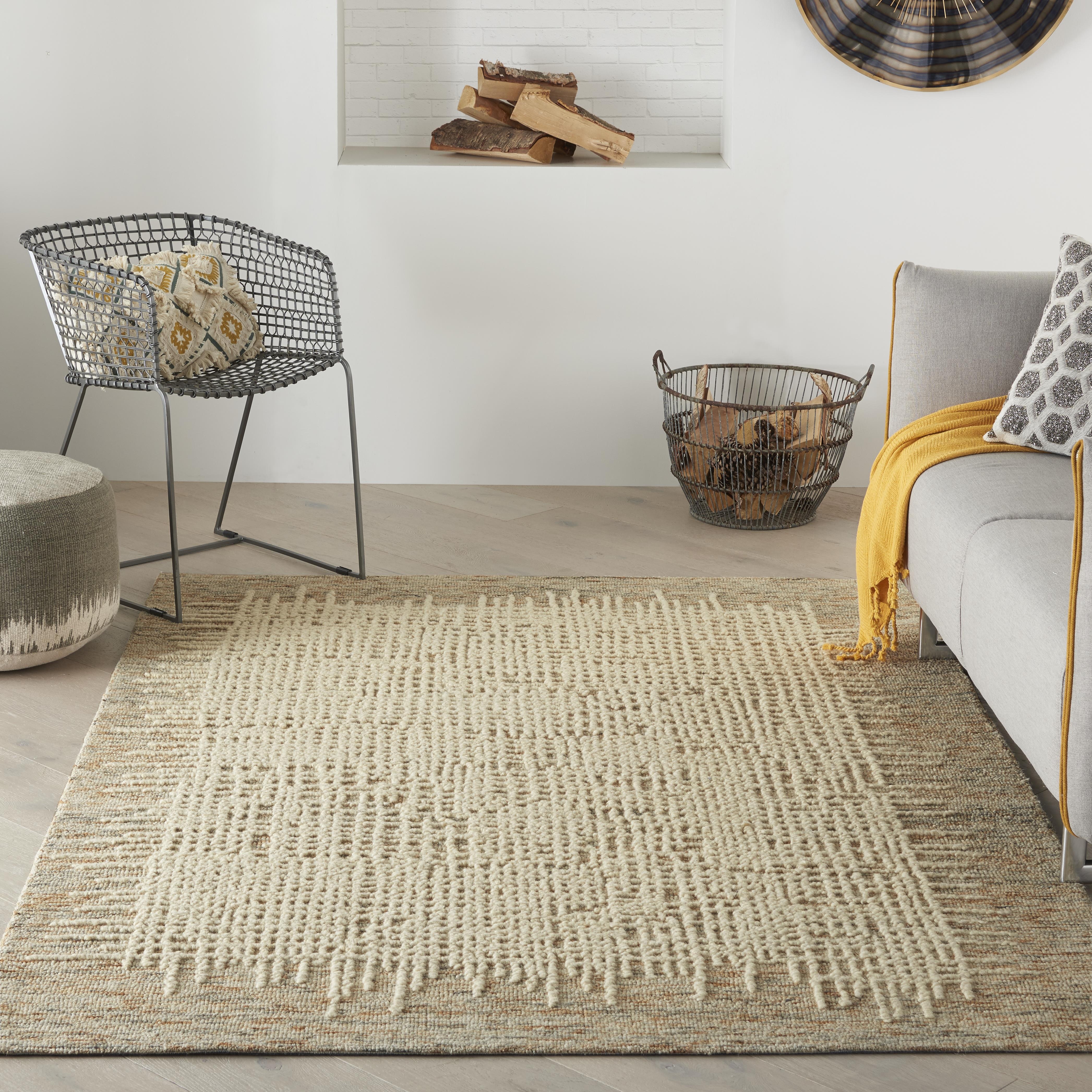 Nourison Home Area Rugs Nourison Colorado 5'3 x 7'3 Beige Multicolor ...