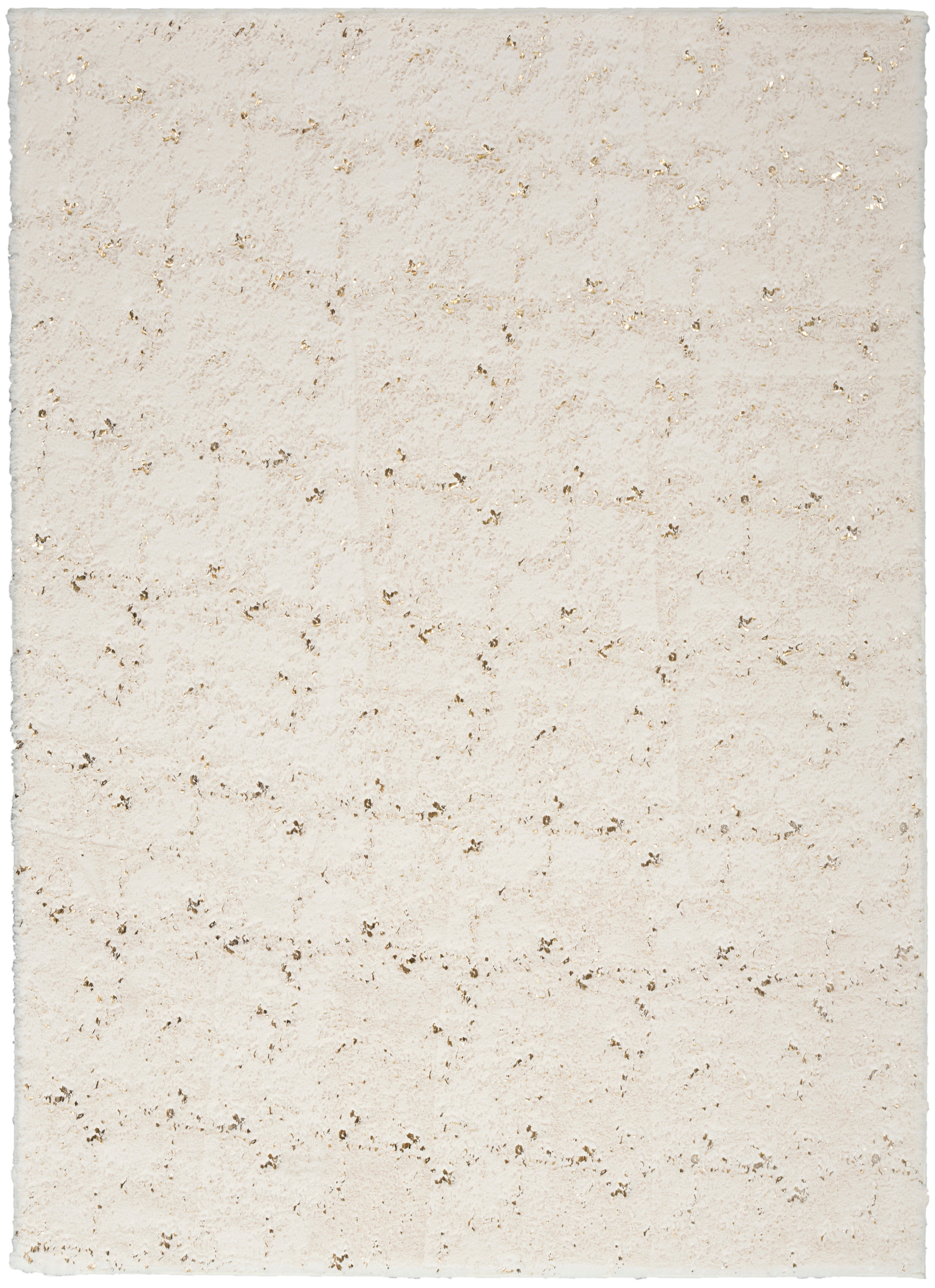 Nourison Home Area Rugs Cozy Shimmer CSH01 Ivory Gold Area Rug CSH01 ...