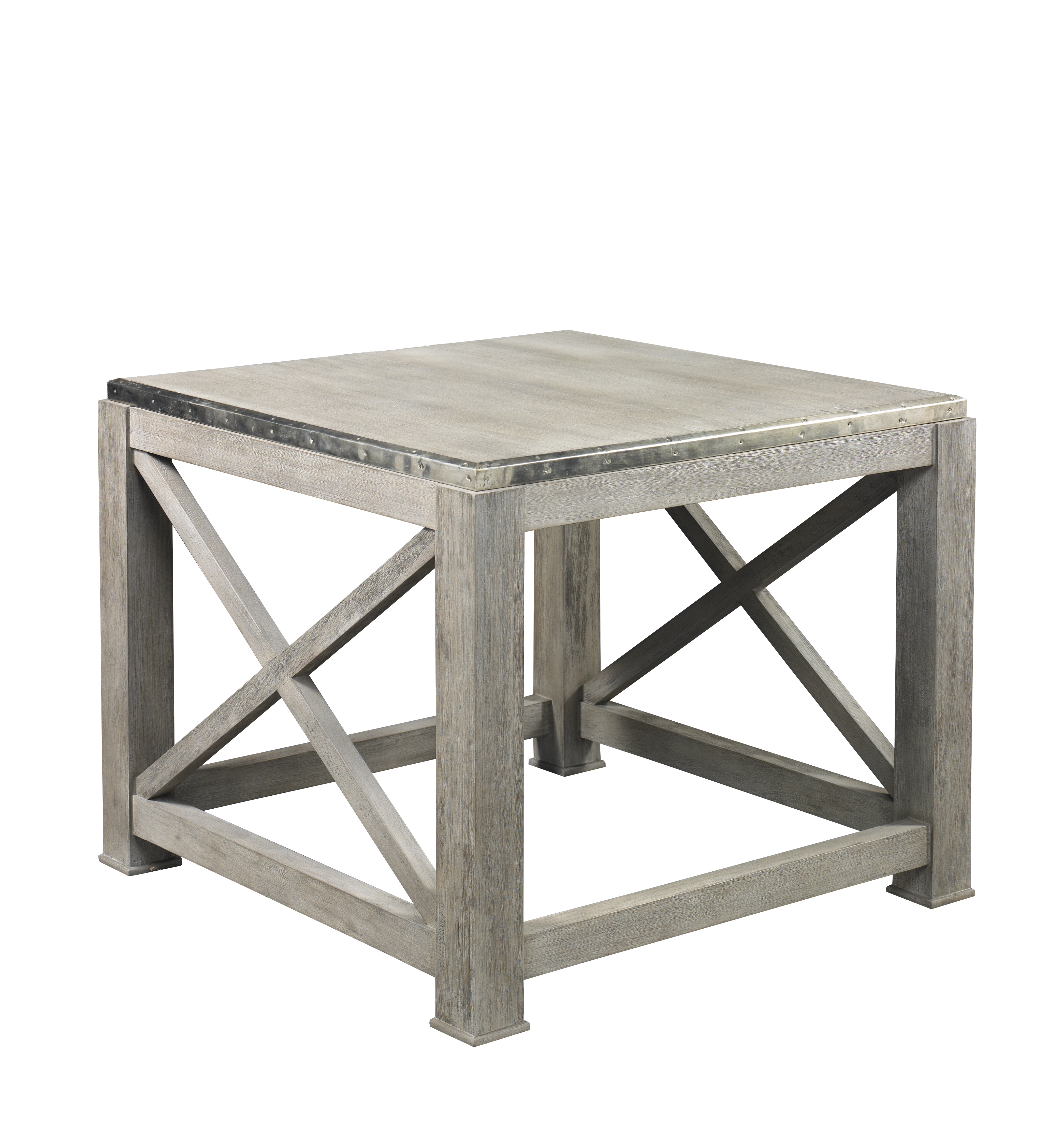 Lillian August for Hickory White Living Room Burleigh Side Table ...