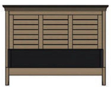 MAVIN Bedroom Tribeca Panel Bed with Rails TRI14133P | Hickory Furniture Mart | Hickory, NC