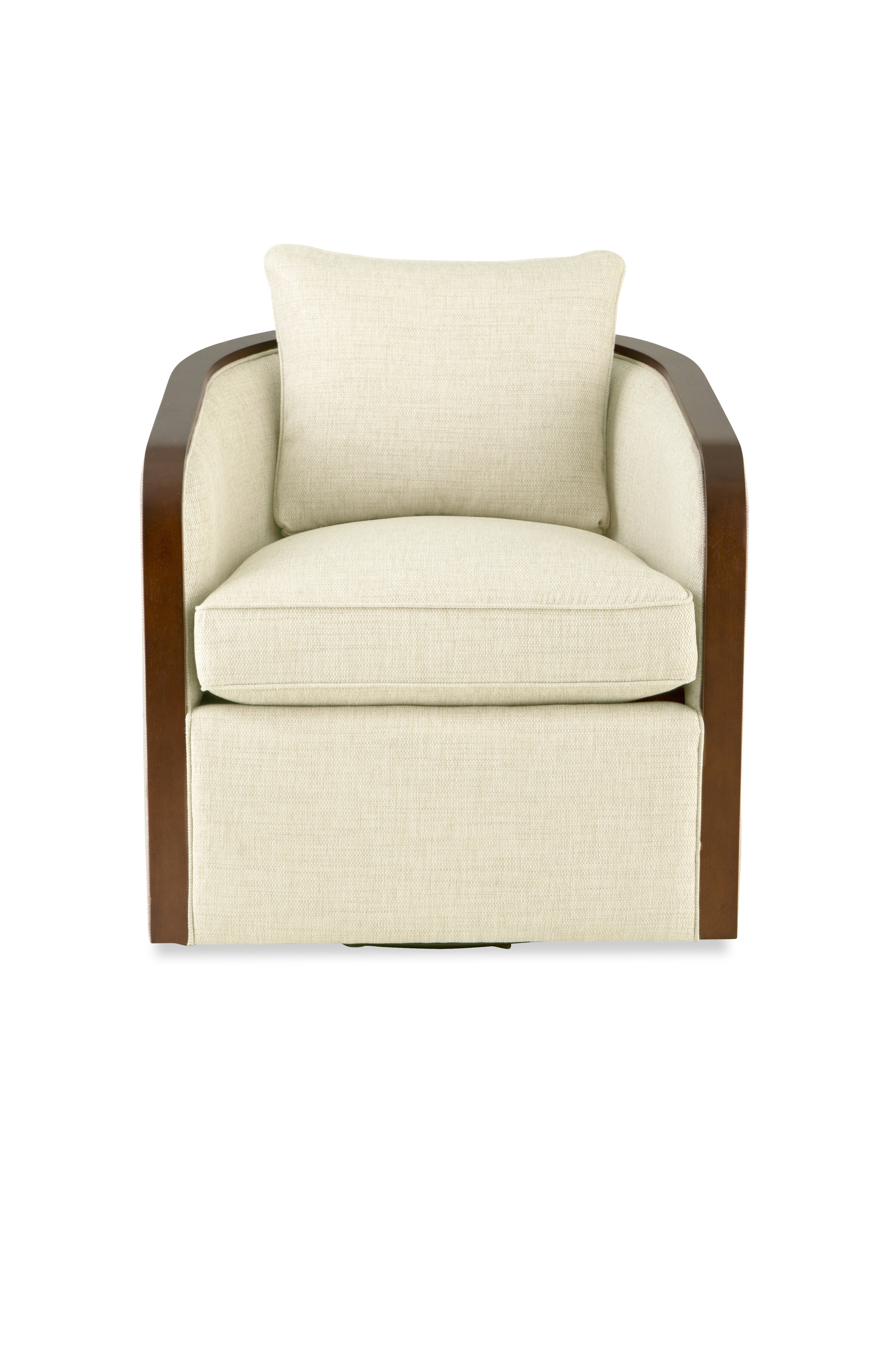 Craftmaster Living Room Accent Chairs Swivel Chair 038410BDSC | Toms ...