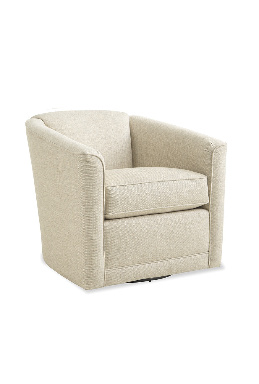 Craftmaster Living Room Swivel Chair 040610SC | Hickory Furniture Mart ...