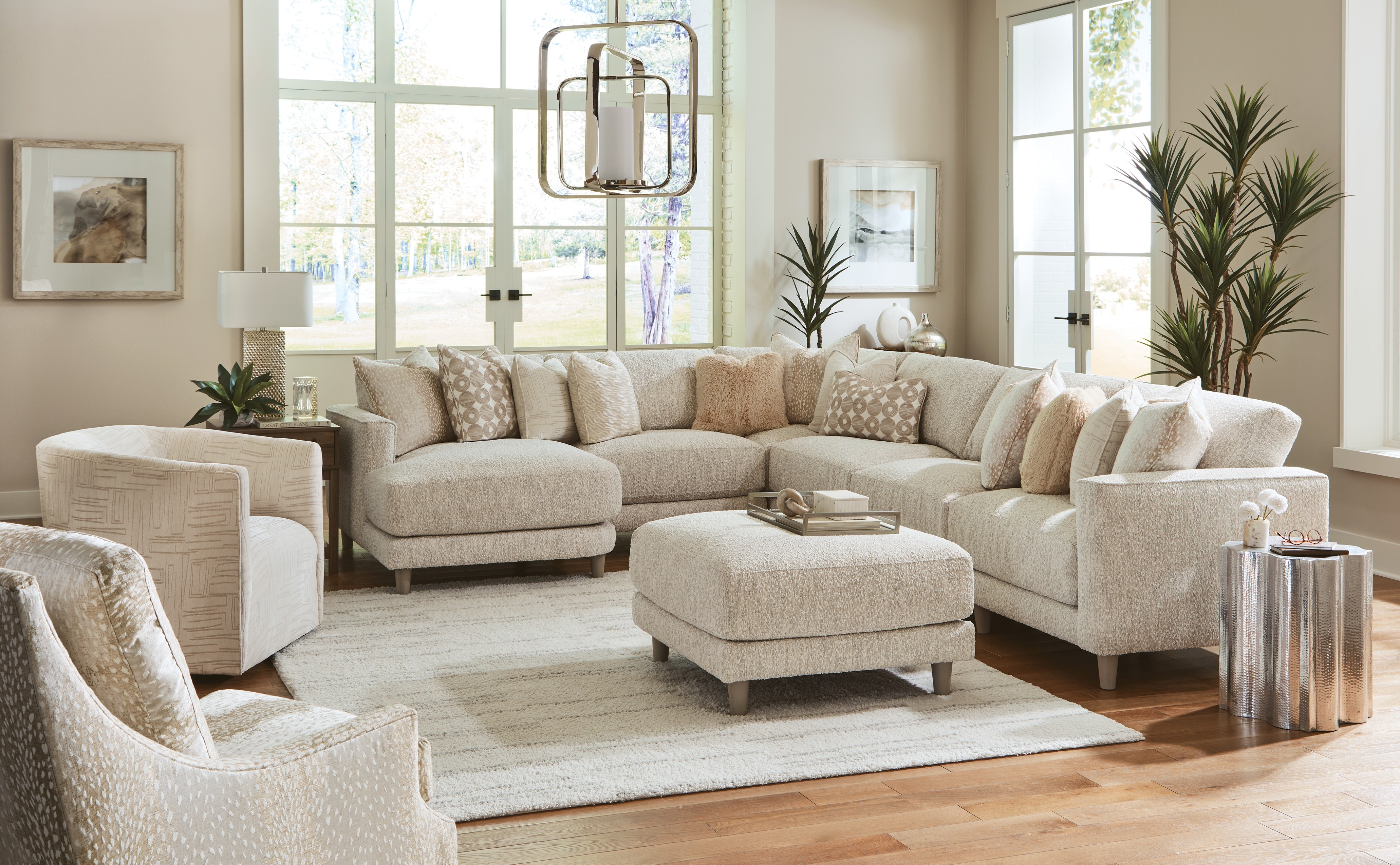 Craftmaster Living Room Sectional 7352BD-Sect - Carol House Furniture ...
