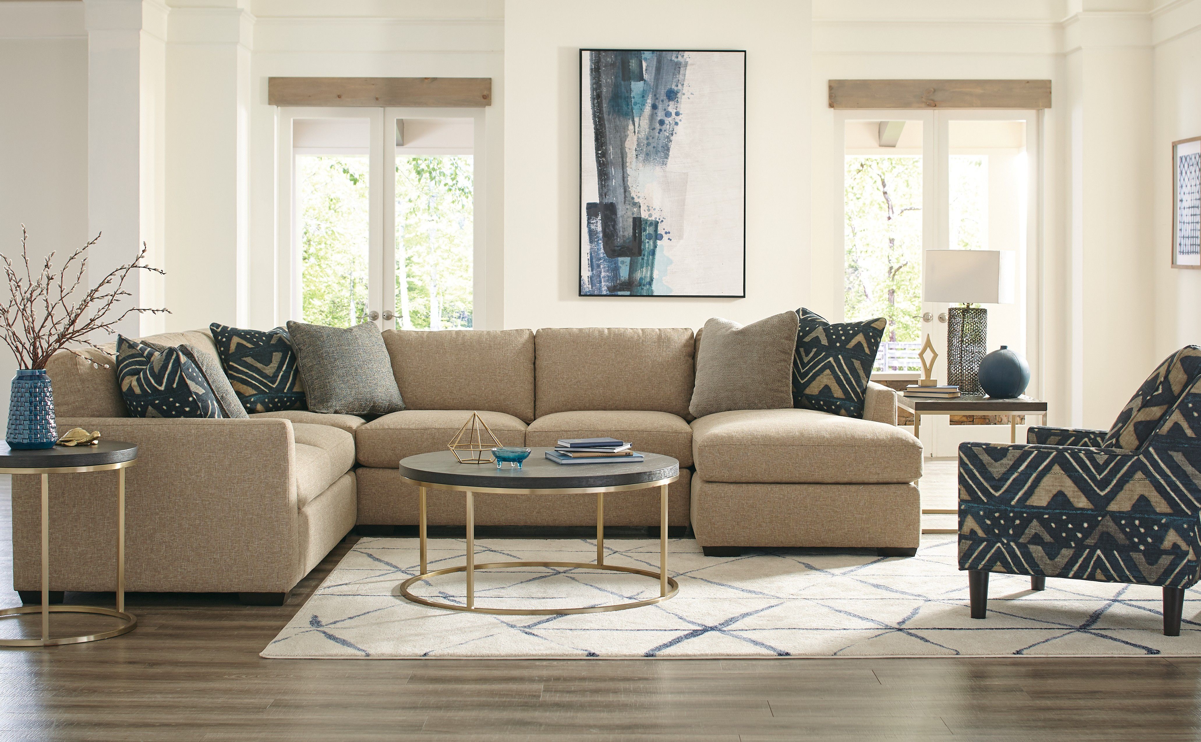 Craftmaster 7839BD Sectional Living Room Sectional