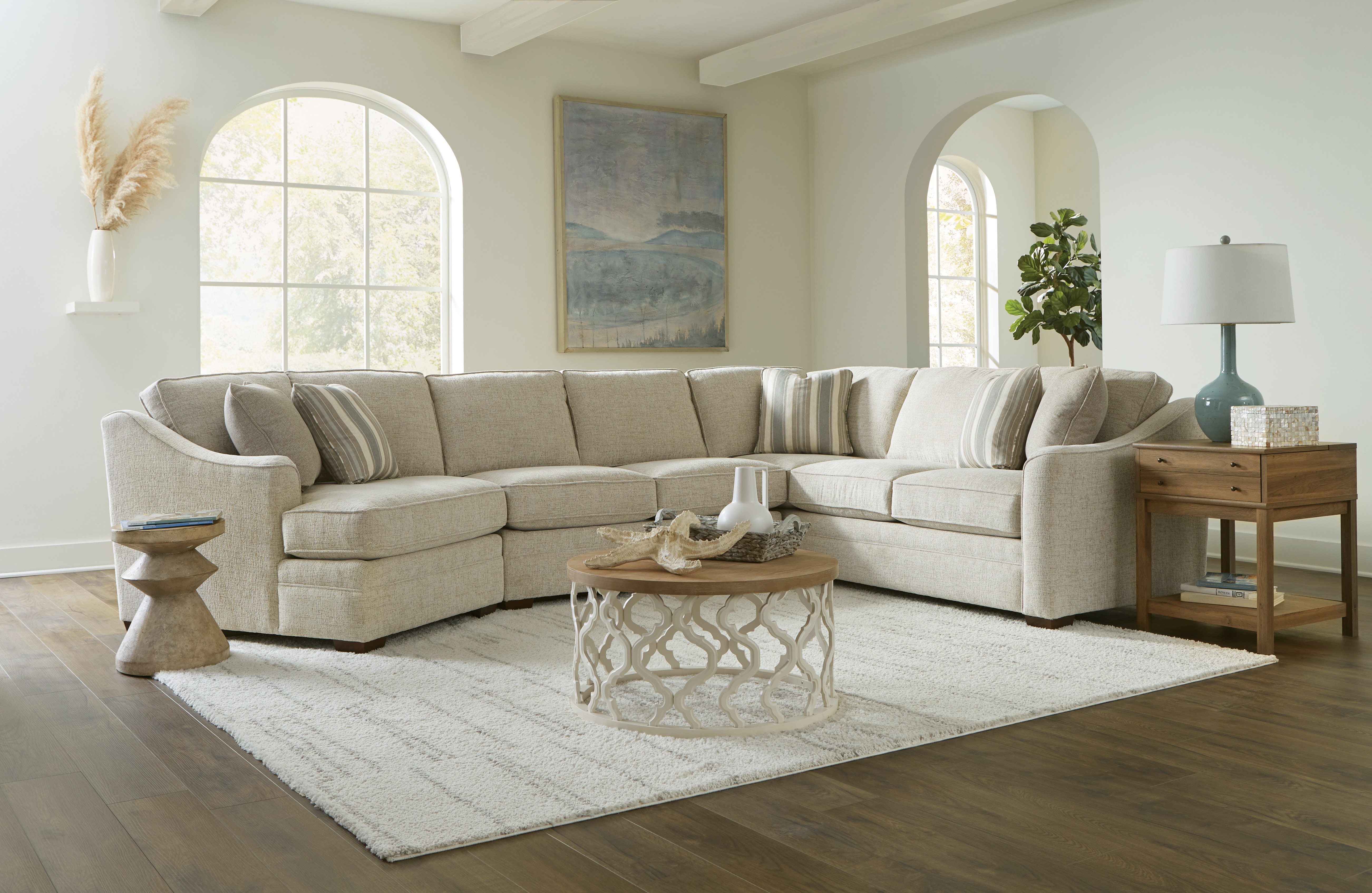 Craftmaster Living Room Sectional F9431-Sect - Carol House Furniture ...