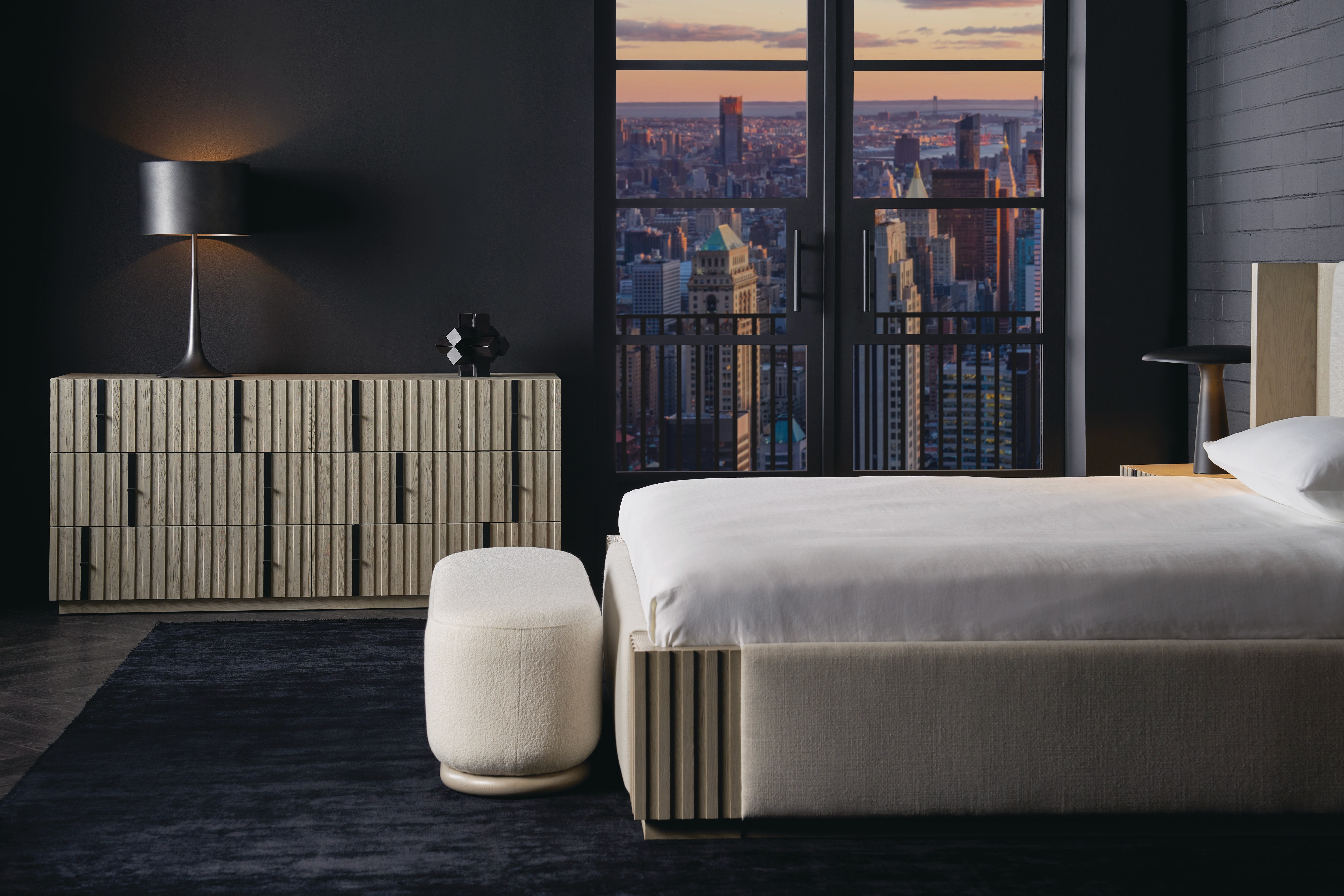 Caracole Modern Bedroom AZURE BED - KING KHC-022-122 | Hickory ...