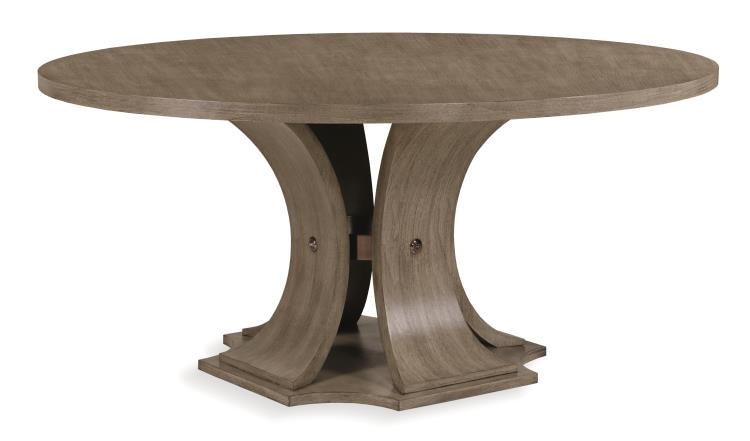 Century Furniture Casual Dining Sanford 72 Round Dining Table- Greige ...