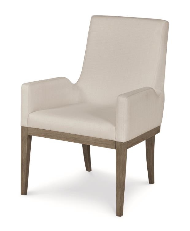 Century Furniture B1B-532 Casual Dining Marten Dining Arm Chair - Greige