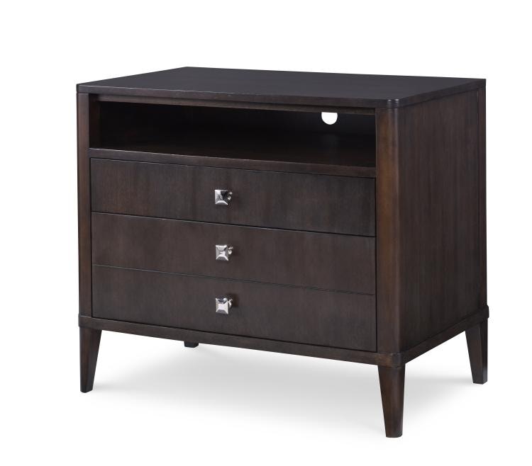 Century Furniture Bedroom Aria Three Drawer Nightstand C69-225 | Hickory Furniture Mart | Hickory