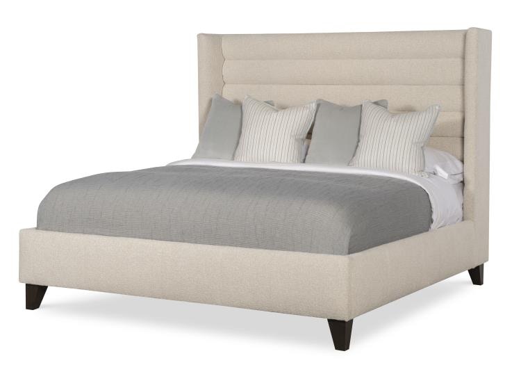 Century Furniture Bedroom Details Fully Uph Wing Medium H.b. Bed - King ...
