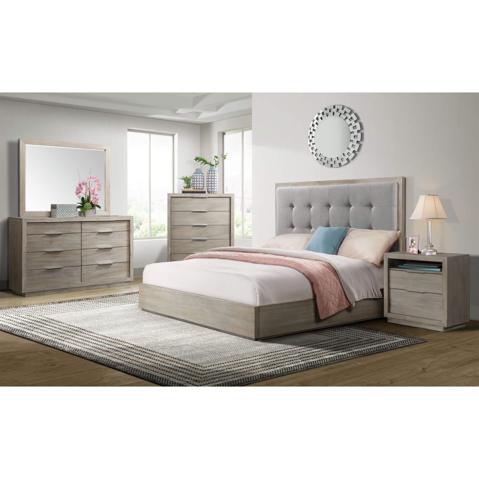 Elements International Bedroom Arcadia Bedroom Set - Elements ...