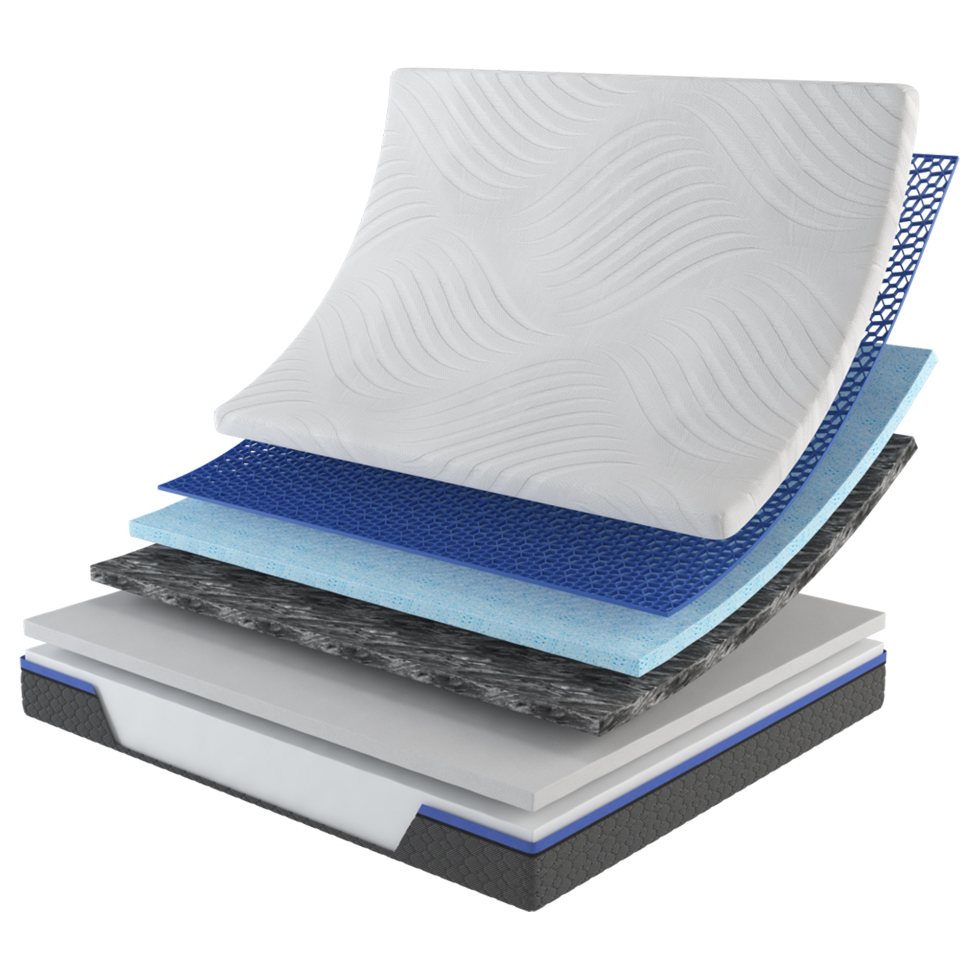 Elements International Mattresses Butterfly 12 Inch Luna Mattress ...