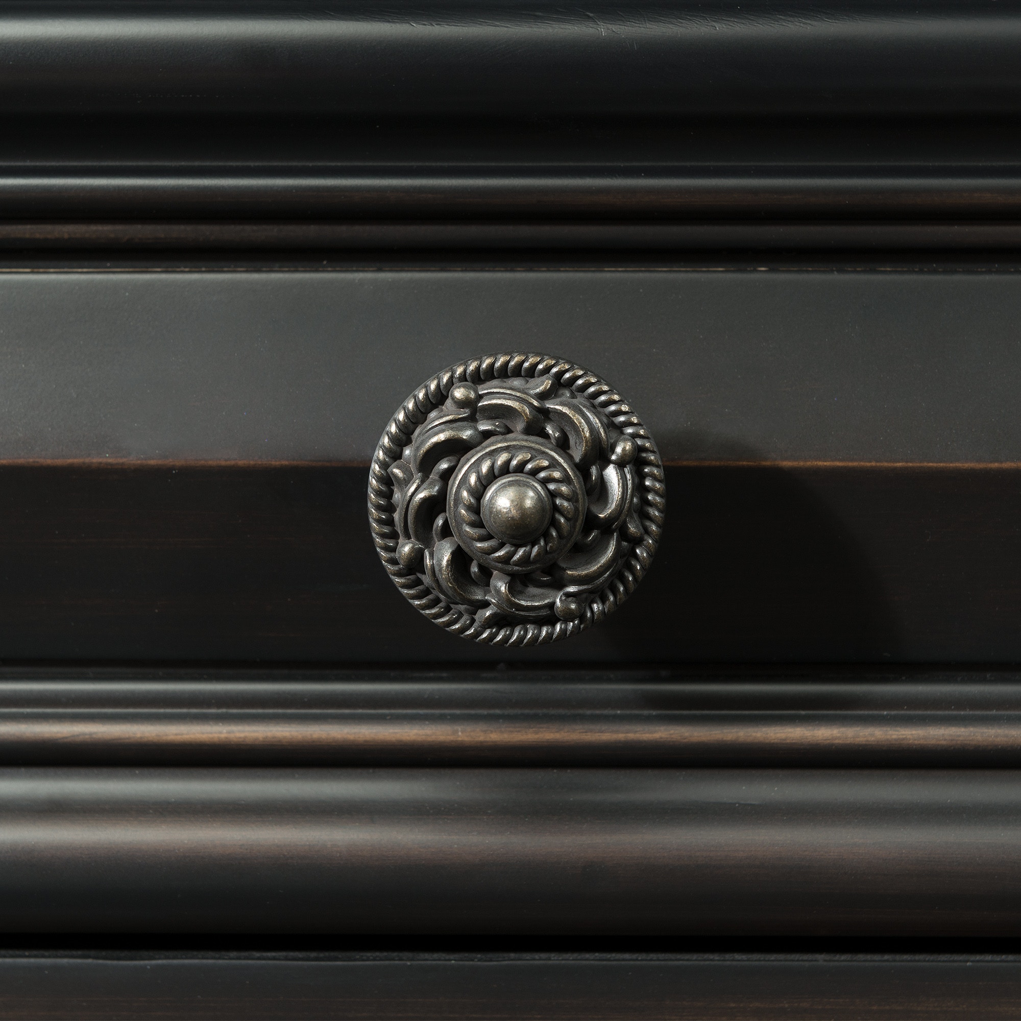 Elements International Bedroom Calloway Black Bookcase Bedroom ...