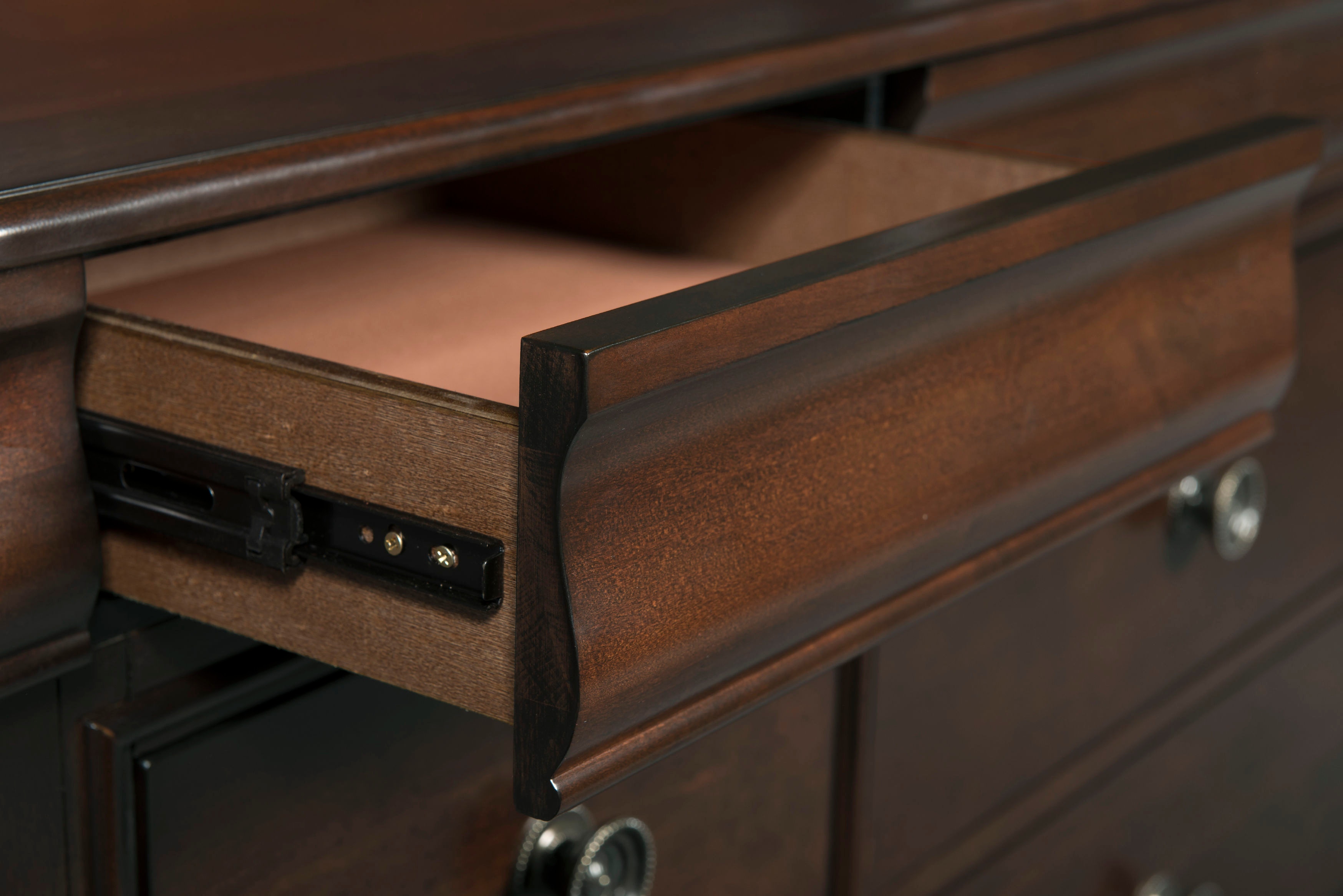 Elements International Bedroom Cameron Cherry Bedroom - Elements ...