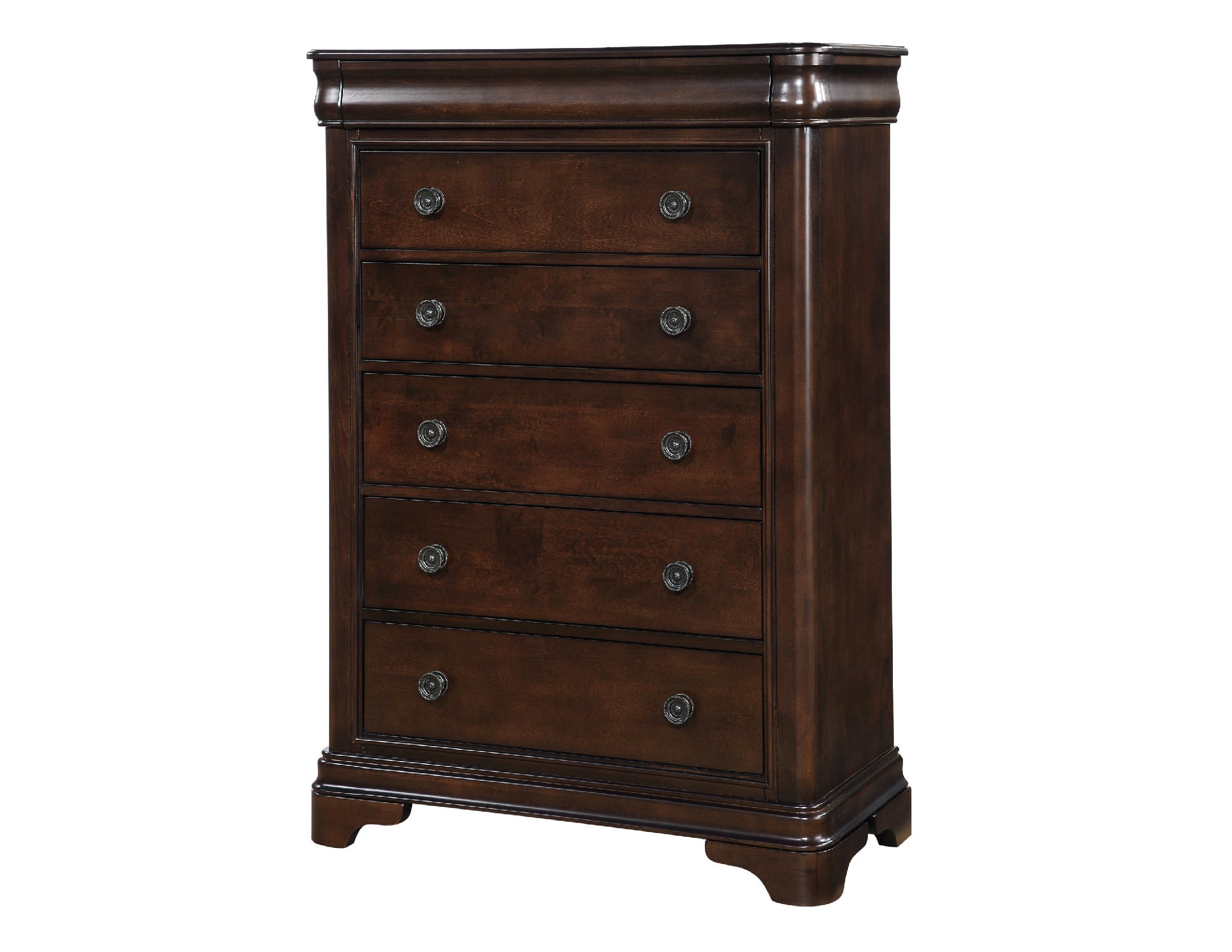 Elements International Bedroom Cameron Cherry Bedroom - Elements ...