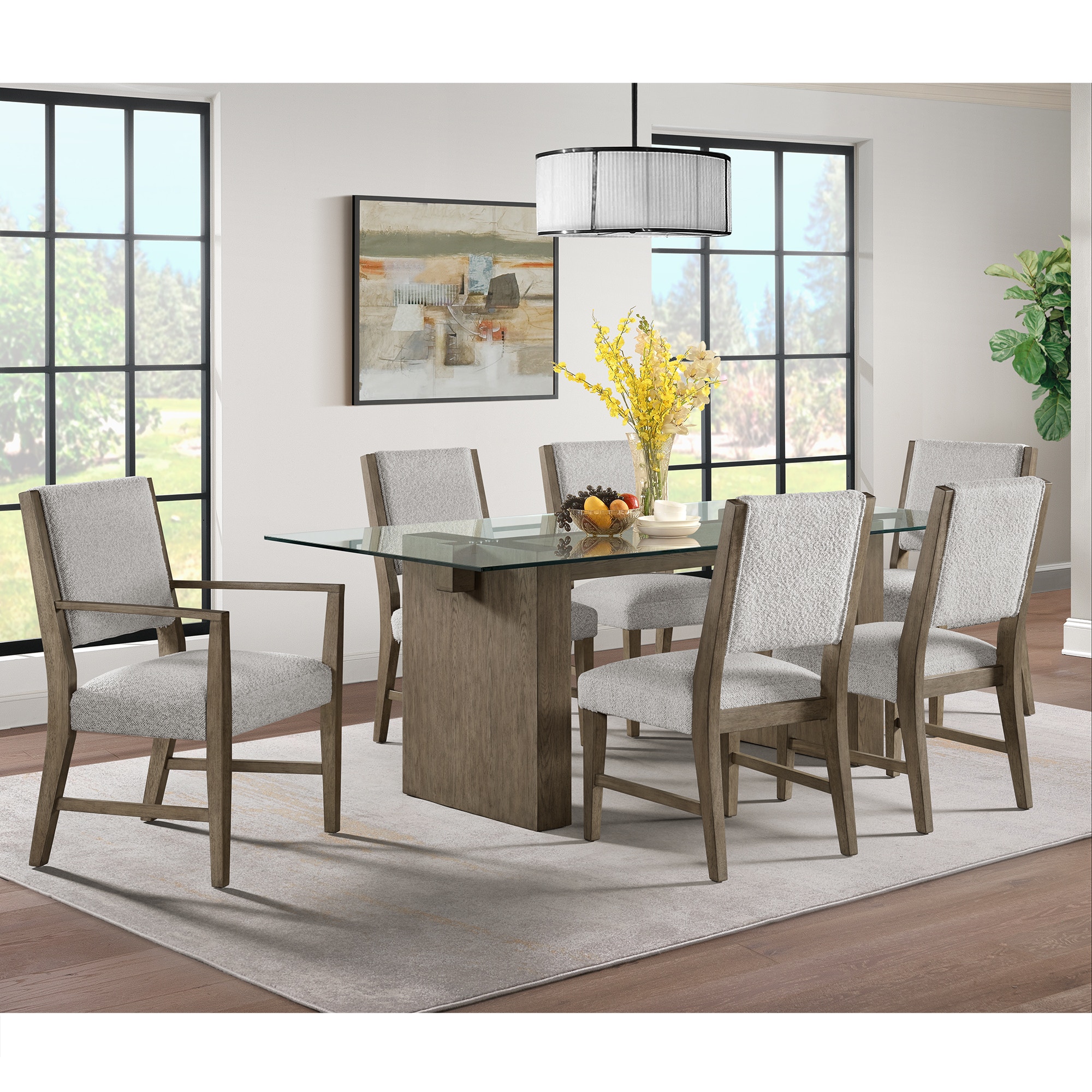 Elements International Casual Dining Conner Dining Set - Elements ...