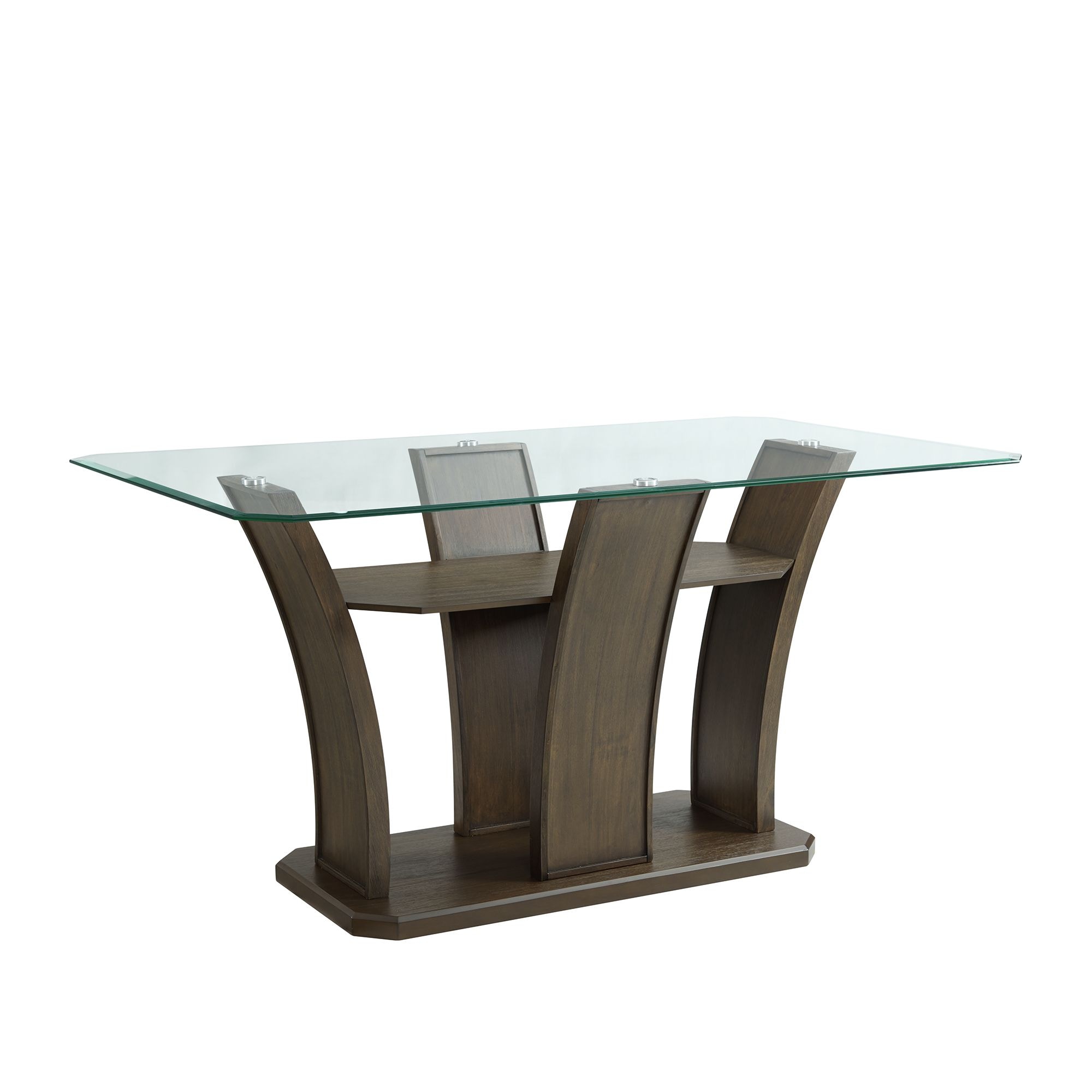 Elements International Casual Dining Dapper Rectangular Counter Dining ...