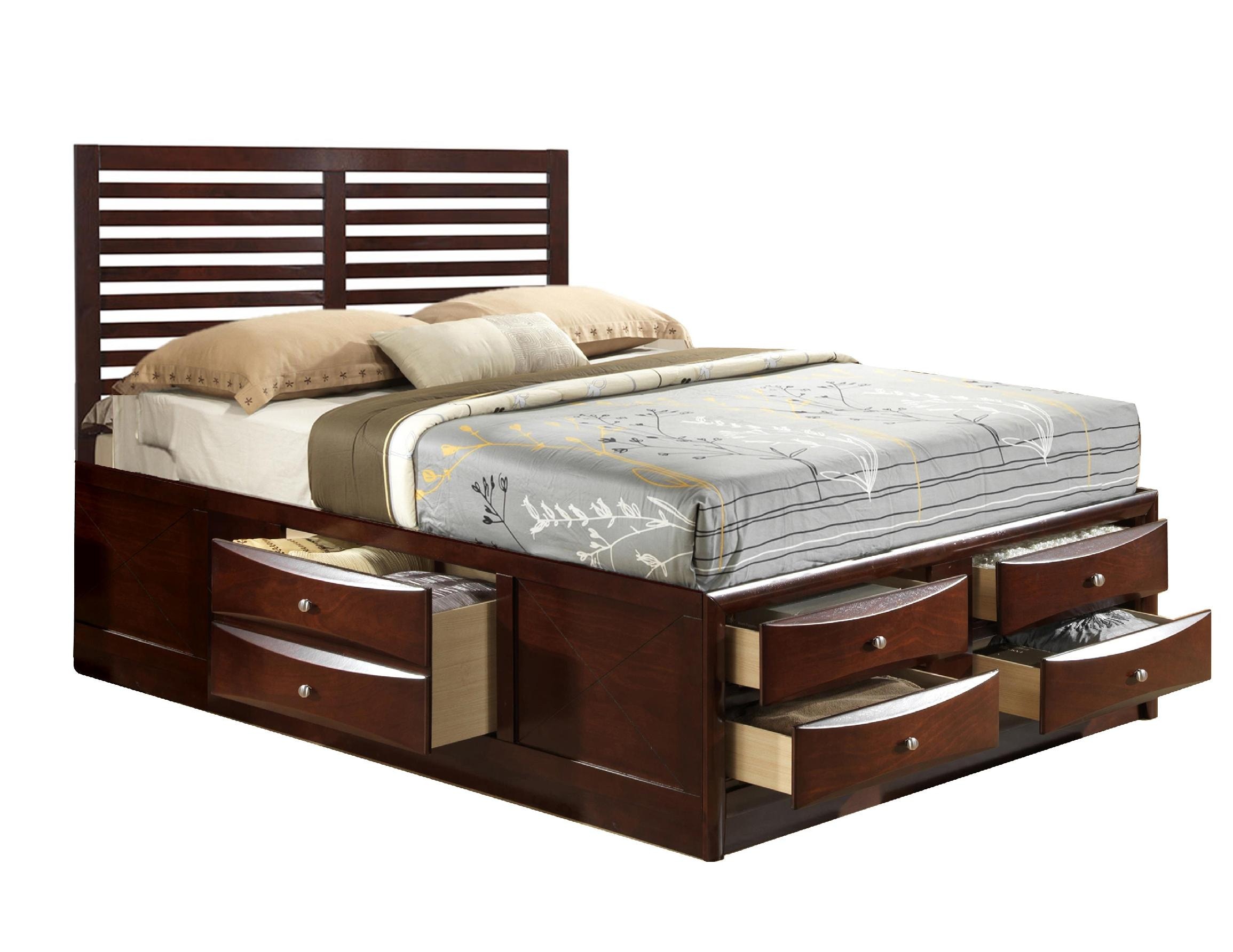 Elements International Bedroom Emily Storage Bedroom - Elements ...