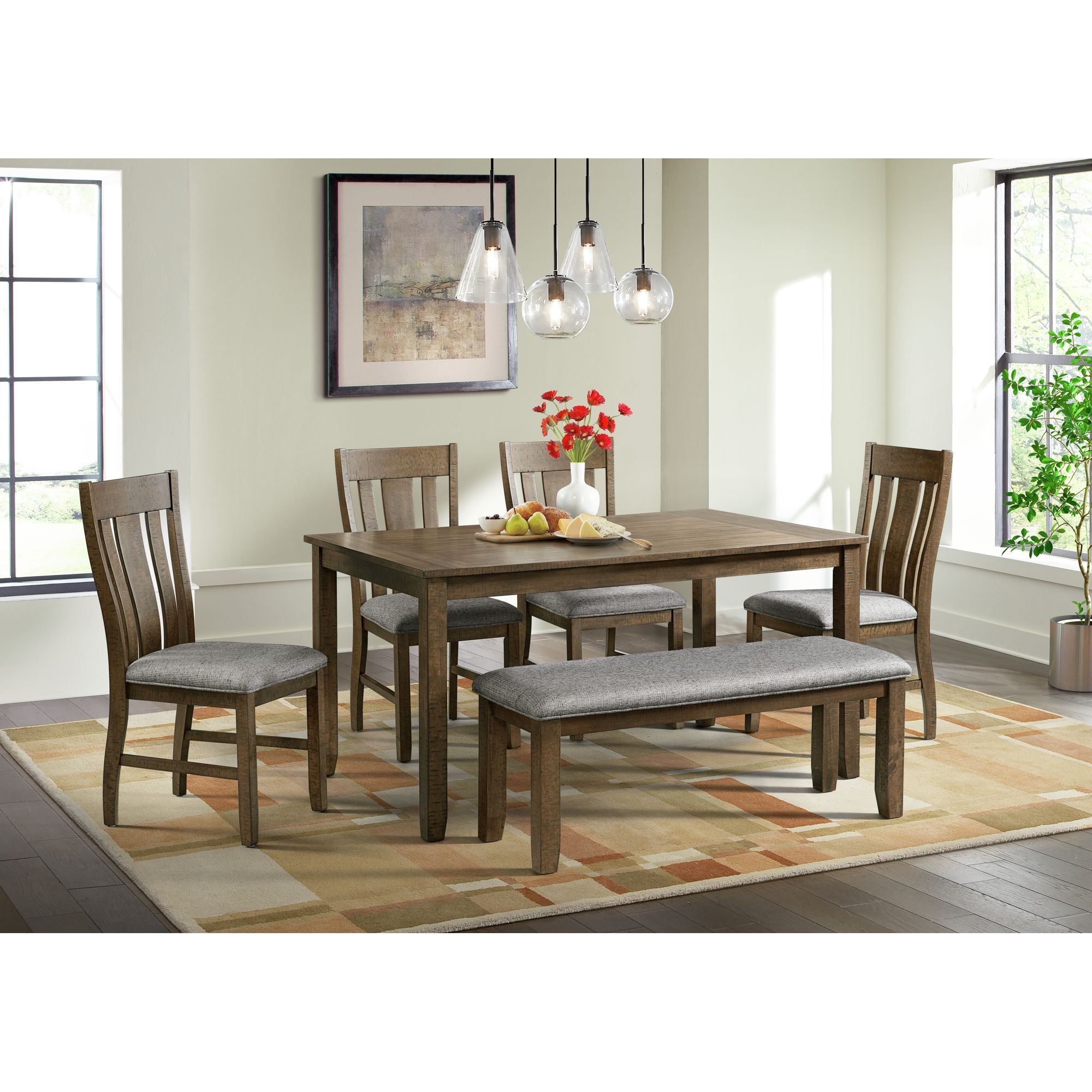 Elements International Casual Dining Everett Dining Room Sets ...