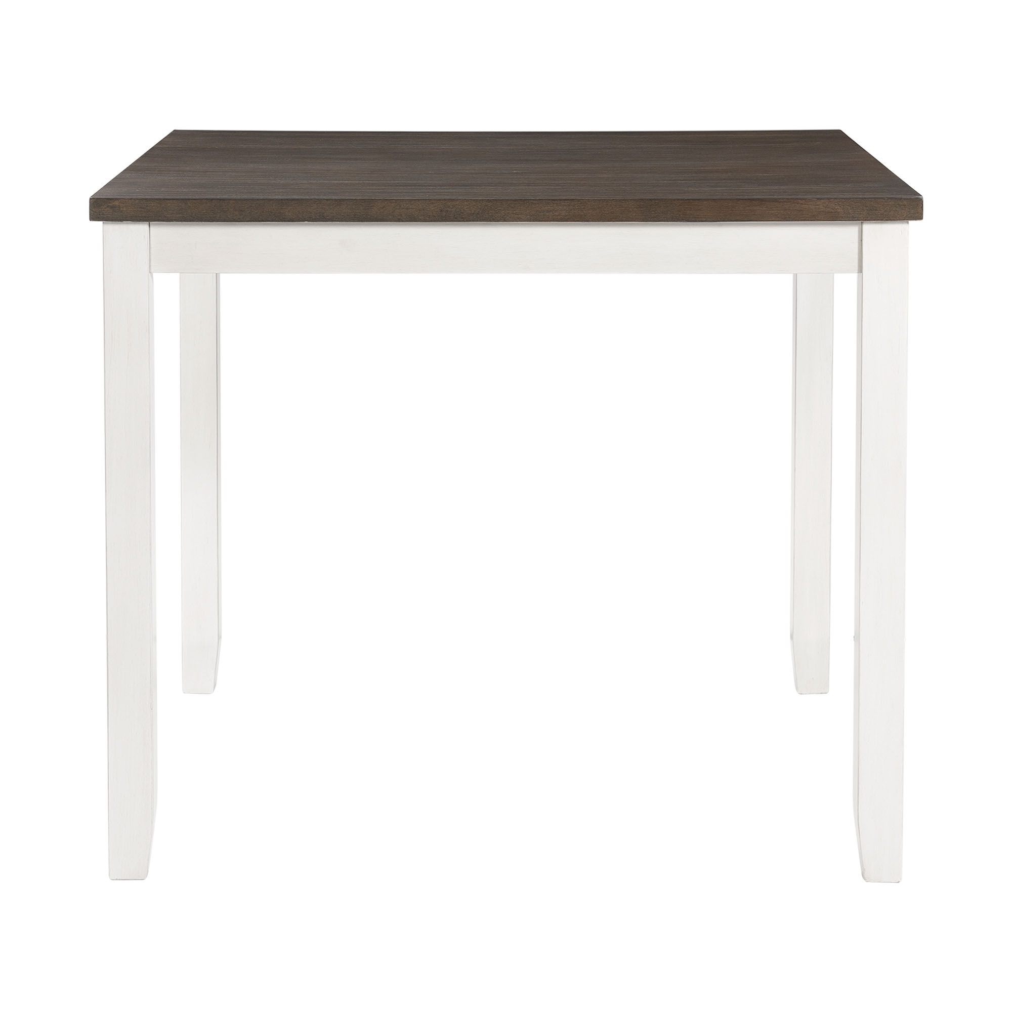 Elements International Casual Dining Martin Counter White Dining Set ...