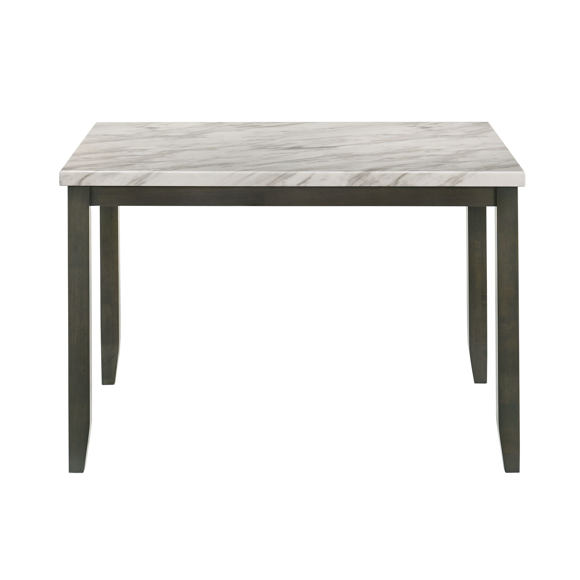 Elements International Casual Dining Nash White Counter Dining Set Nash ...