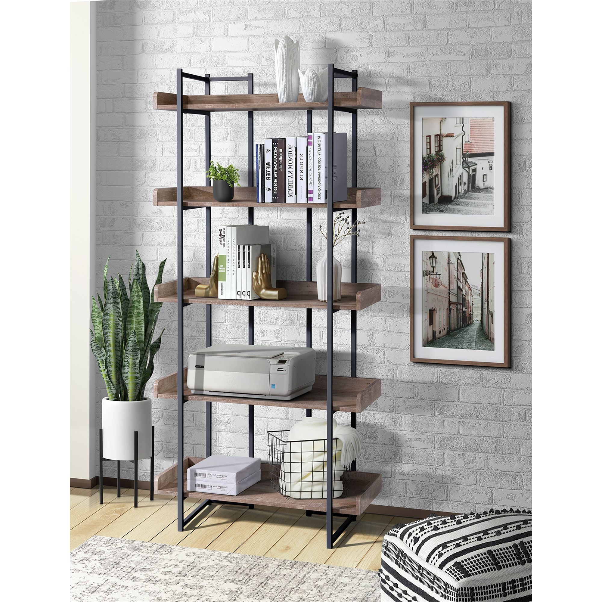 Elements International Office Furniture Preston Bookshelf - Elements ...