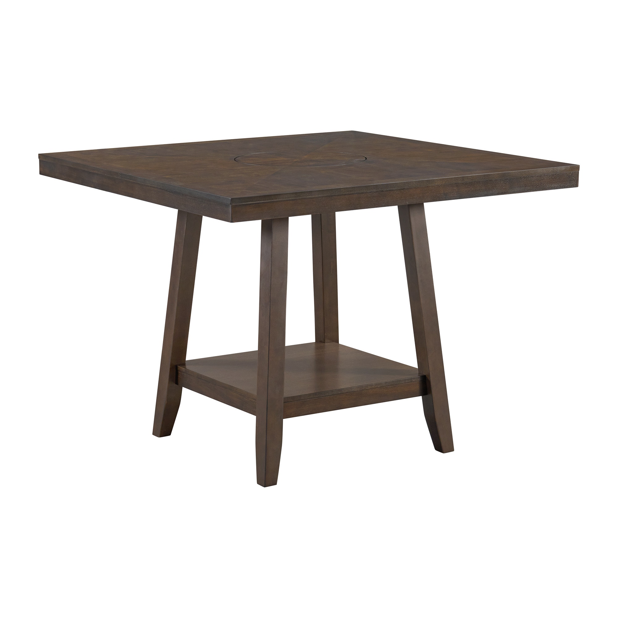 Elements International Casual Dining Seneca Brown Counter Dining Set ...