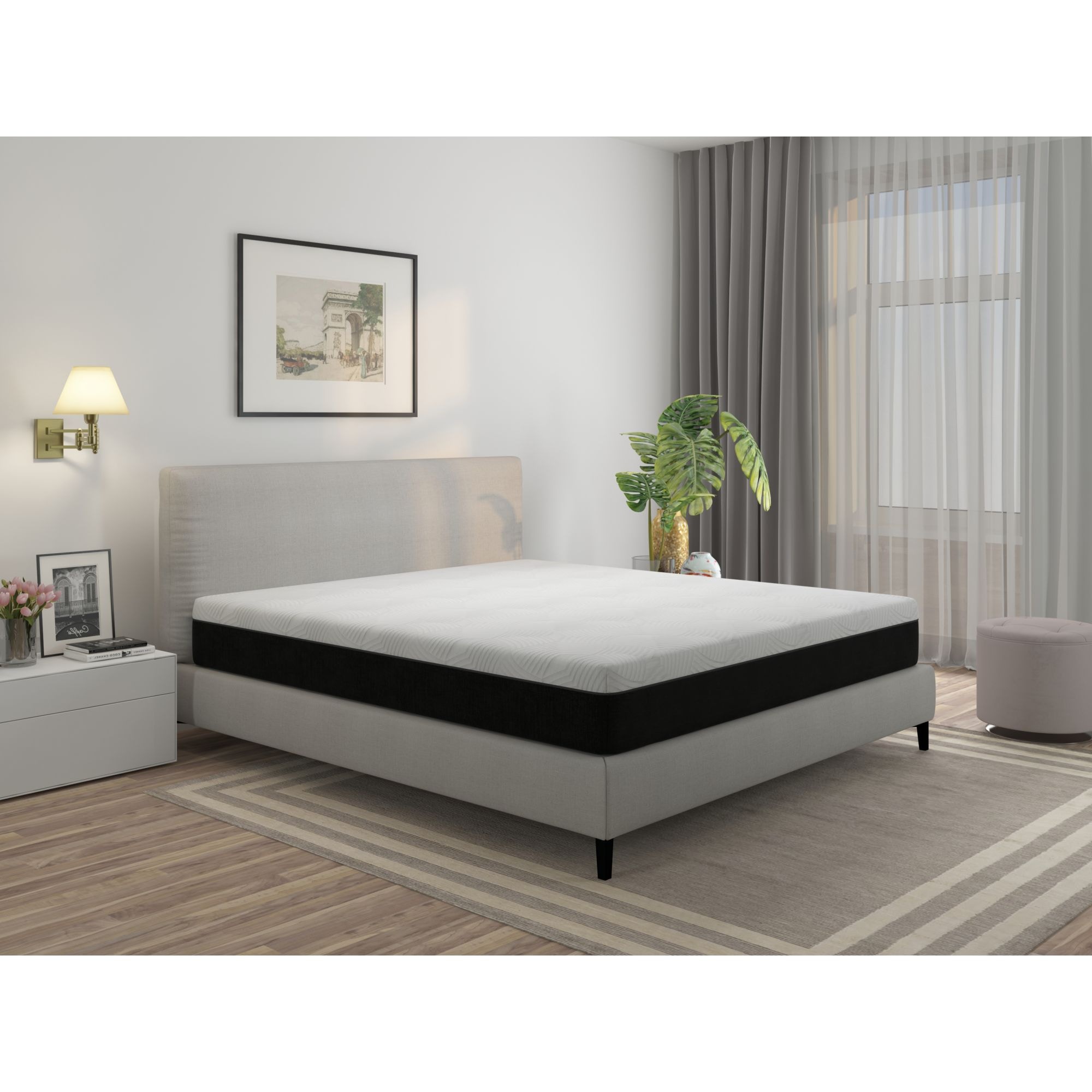 Elements International Mattresses Simple Sleep 10 Inch Agility Mattress ...