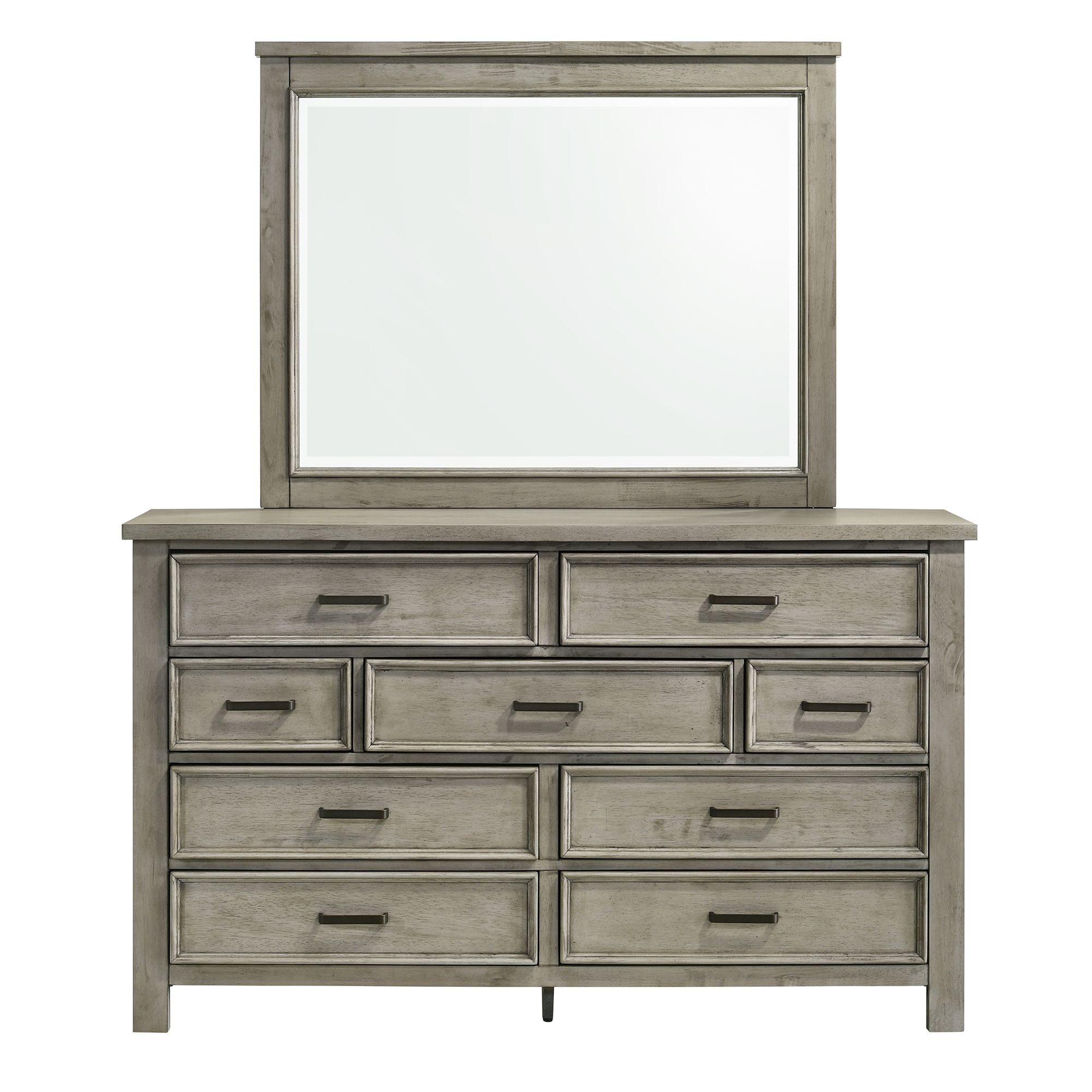 Elements International Bedroom Sullivan Drift Grey Bedroom Set ...