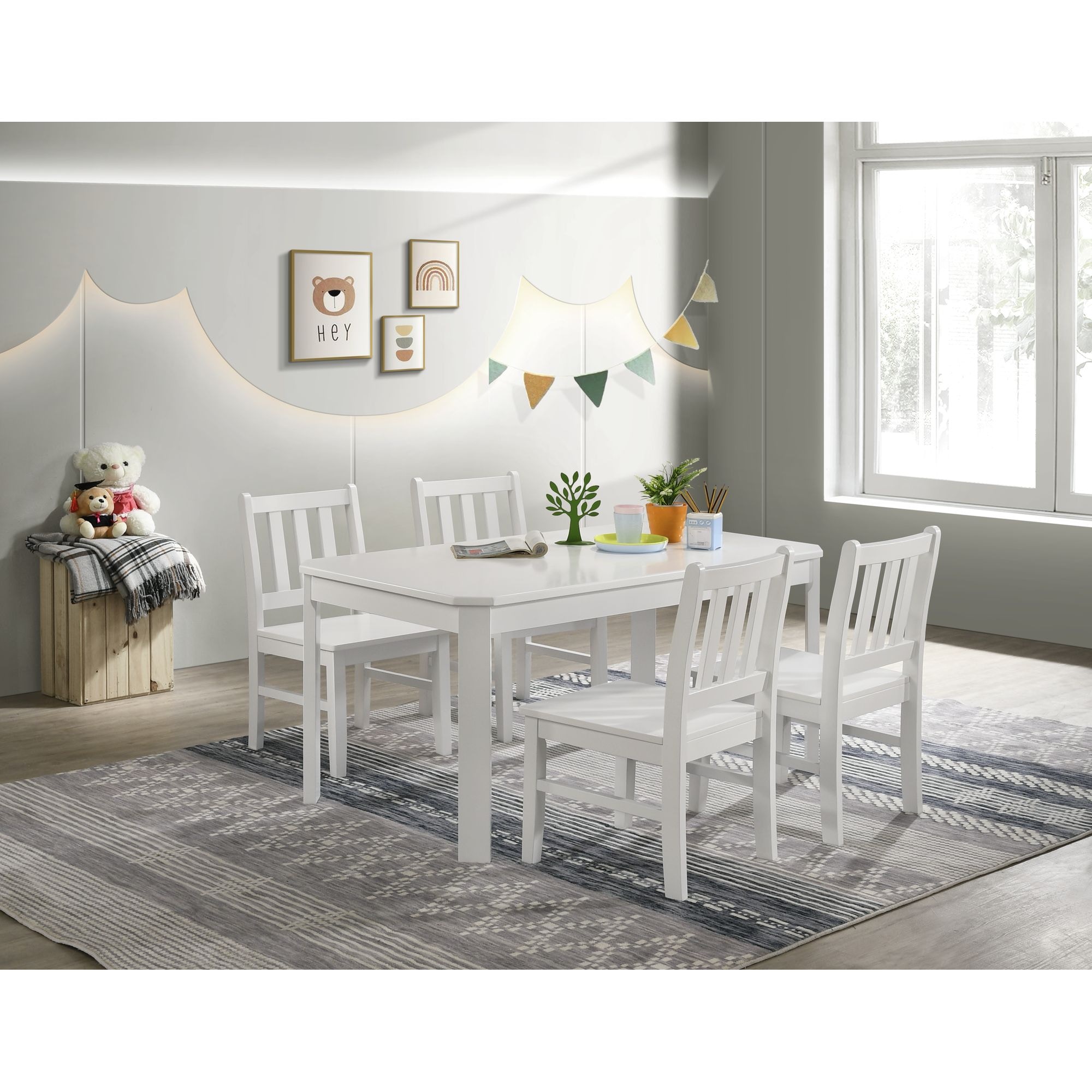 Elements International Casual Dining Travis Dining Set - Elements ...