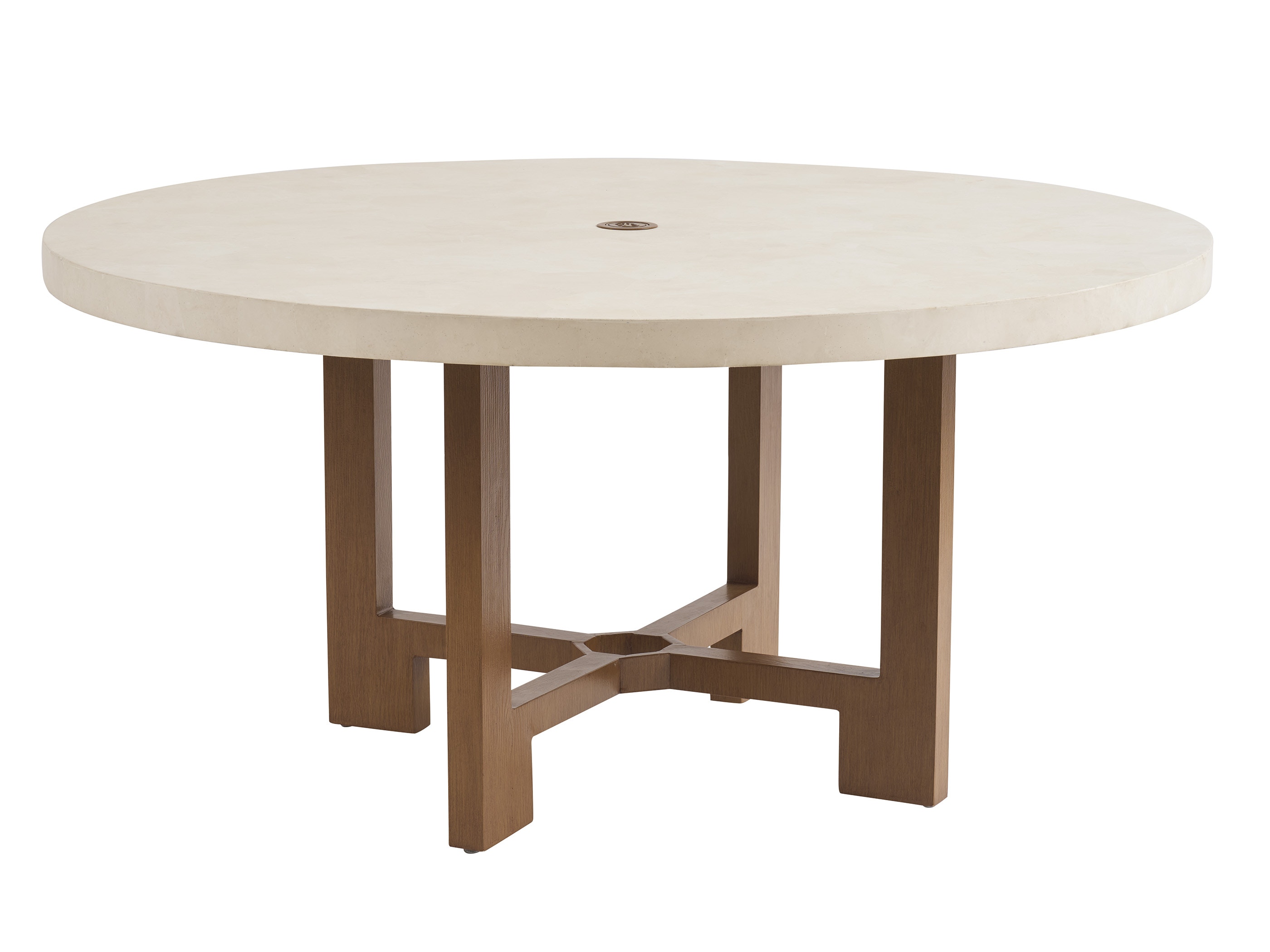 Tommy Bahama Outdoor Living Outdoor Furniture Round Dining Table Stone ...