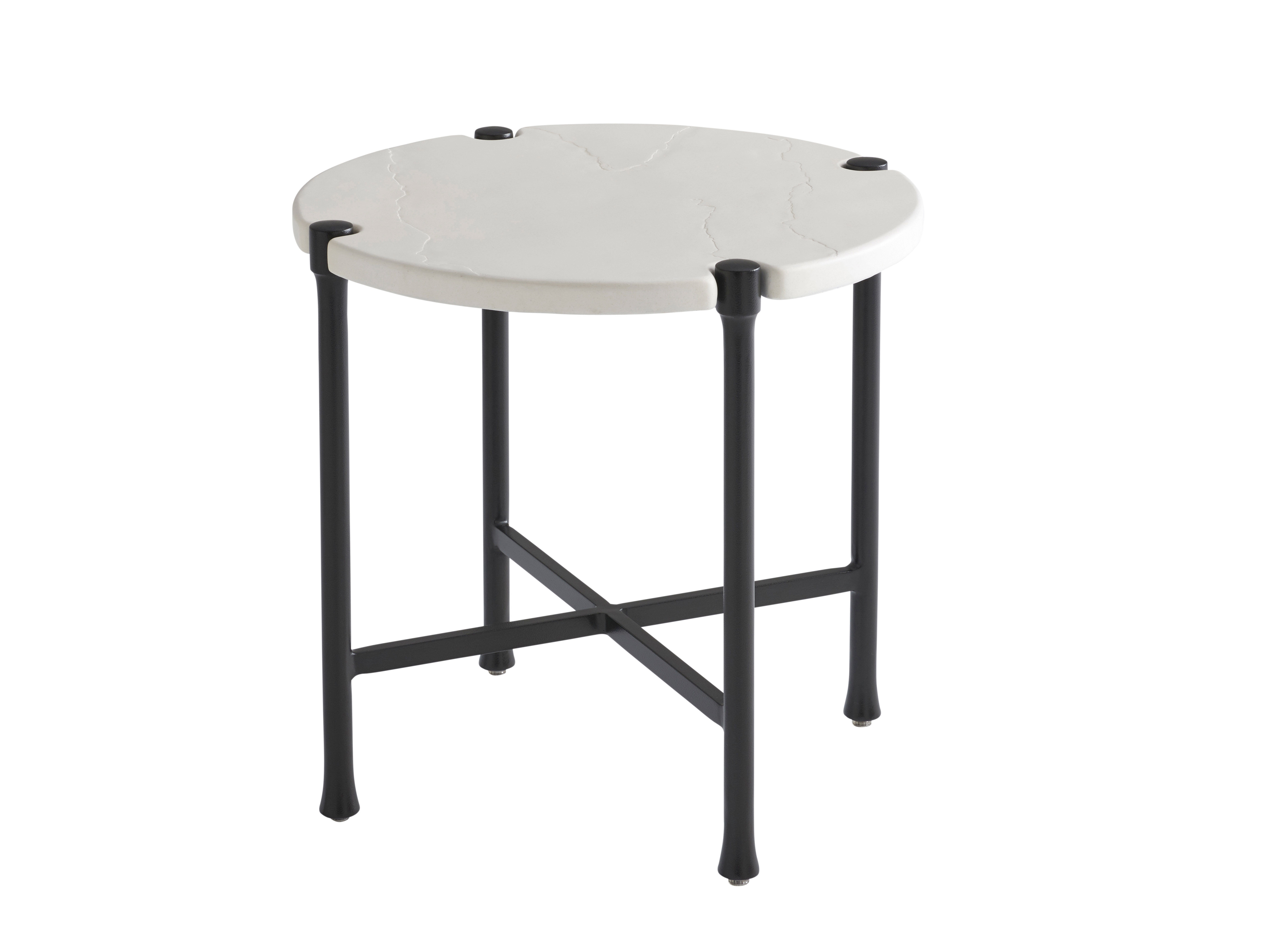 Tommy Bahama Outdoor Living Outdoor Furniture Round End Table With Top ...
