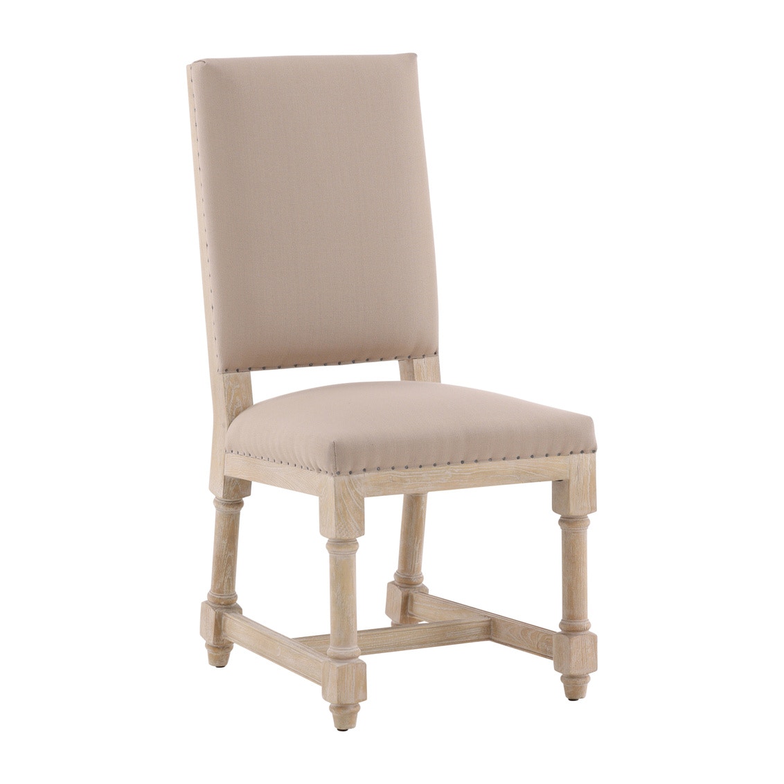 Furniture Classics Casual Dining White Washed Boyles Side Chair 20-604 ...