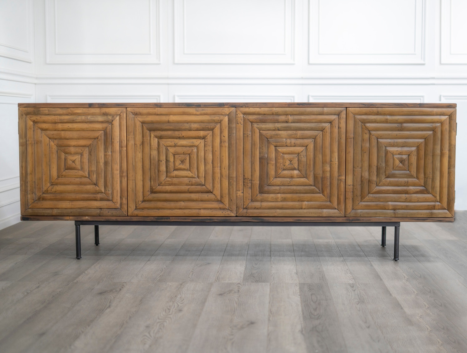 Furniture Classics Living Room Stokes Bamboo Sideboard 40-227 | Hickory ...