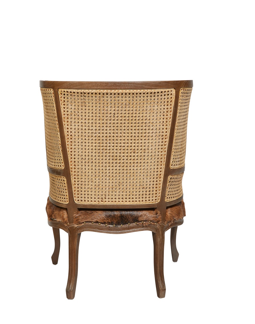 Furniture Classics Living Room Darcy Hair On Hide Chair 51891 - Indian ...