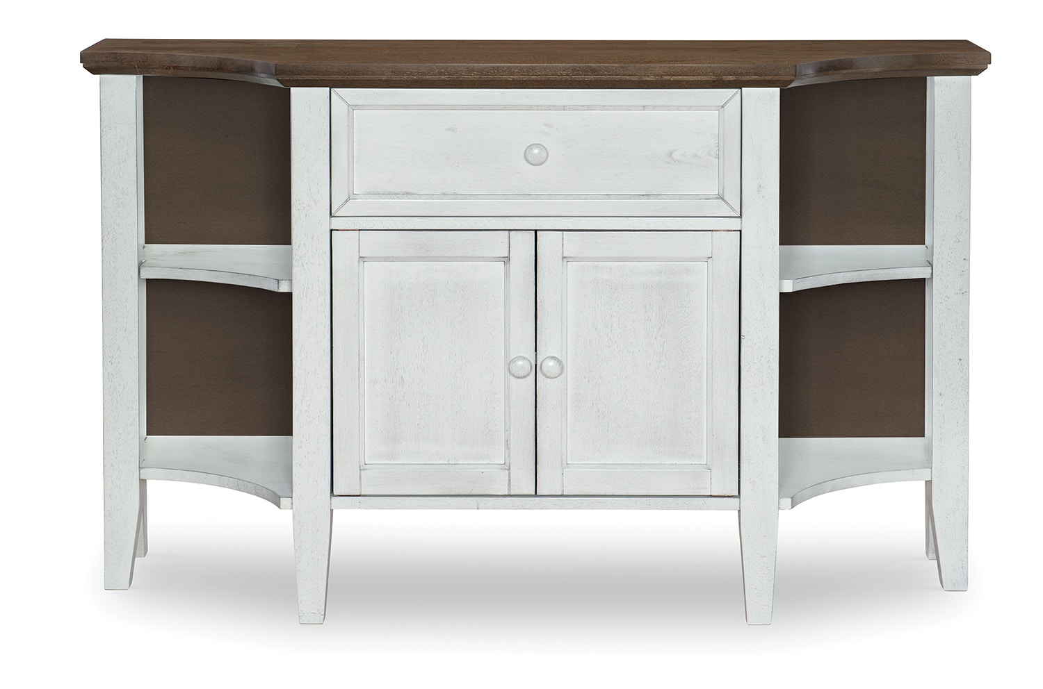 John Thomas Casual Dining Elle Server in Sesame & Chalk B76-16 ...