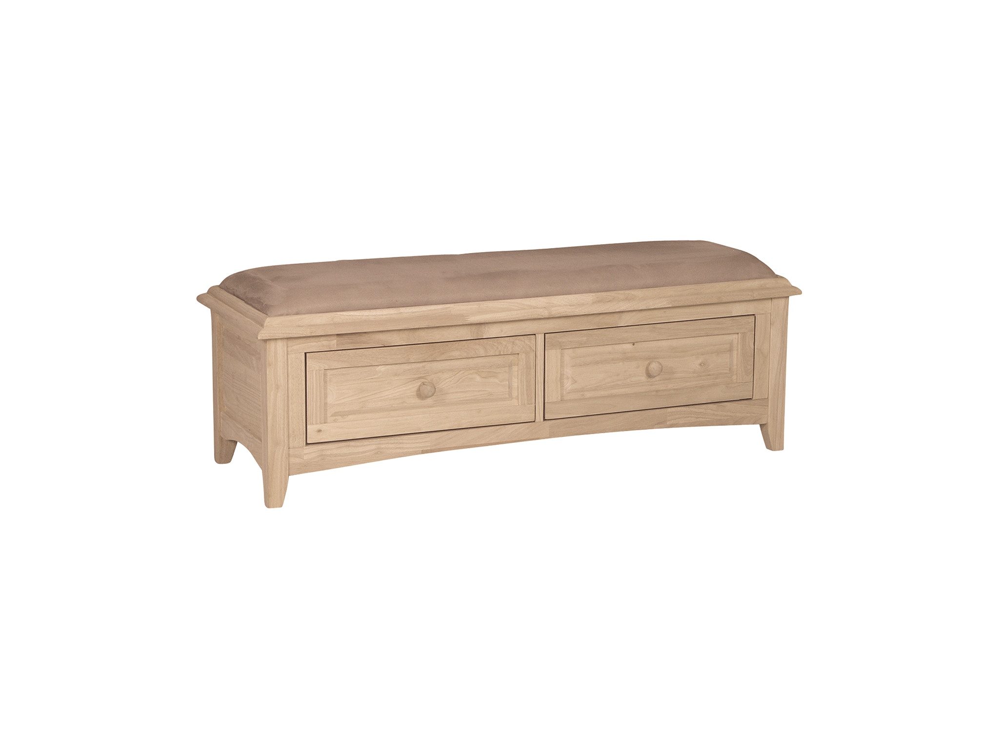 John Thomas Bedroom Bedside Bench BE-4B - Rice Furniture - Saranac Lake, NY