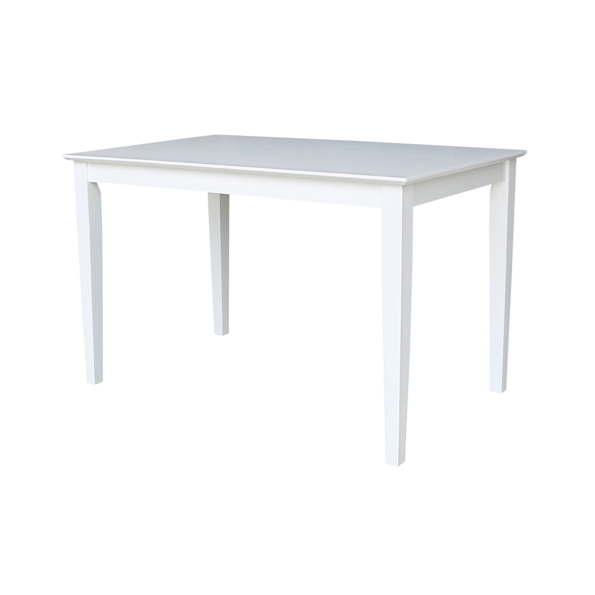 John Thomas Casual Dining 30X48'' Square Table / 30'' Shaker Legs T08 ...