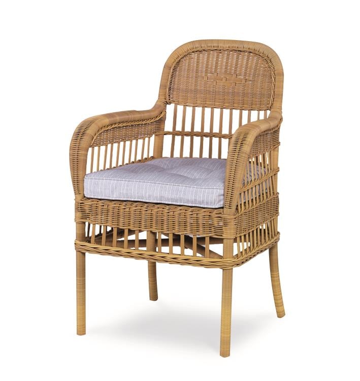 Century Furniture Ae-D40-52-Nt Outdoor Mainland Wicker Dining Arm Chair