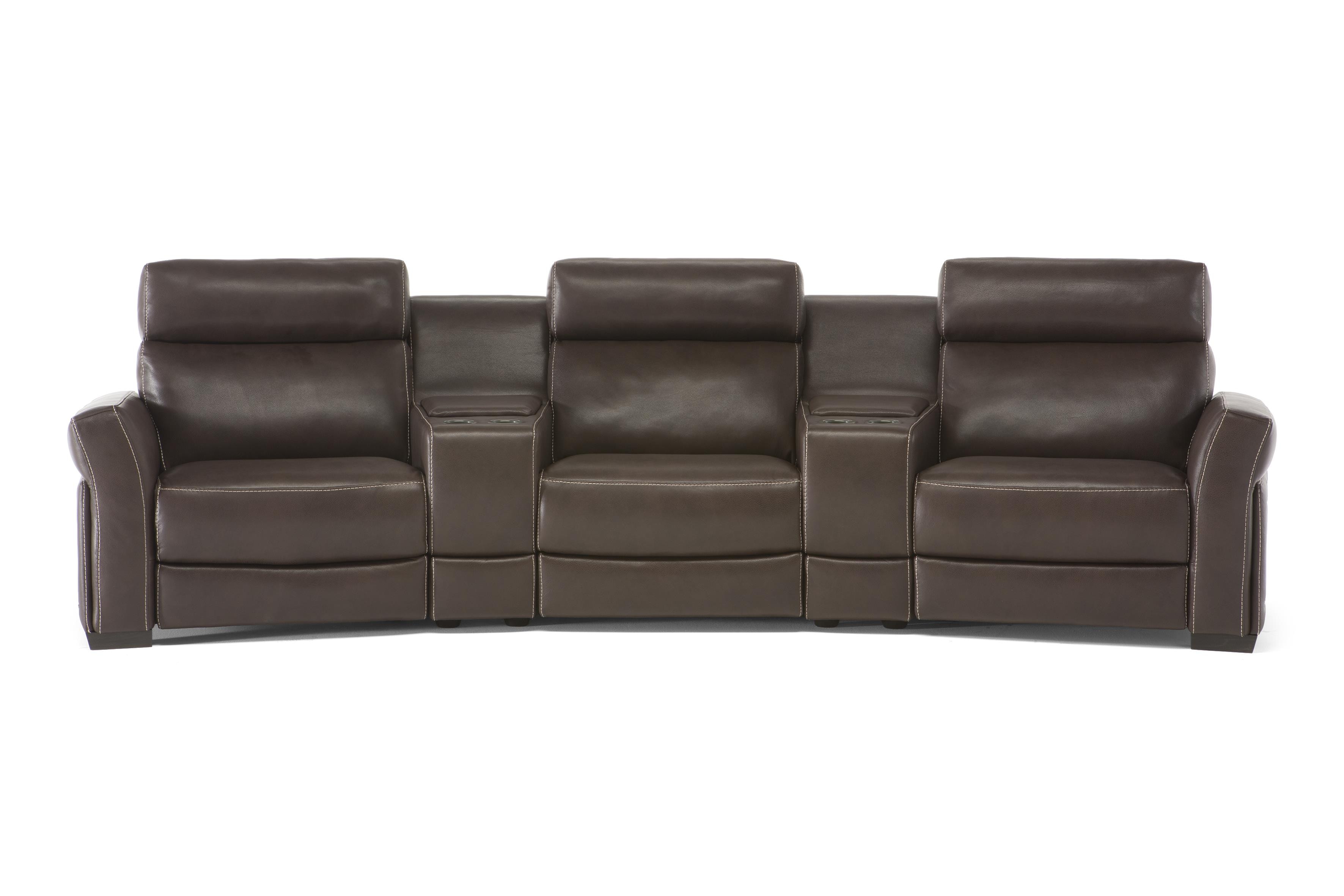 Natuzzi Editions Living Room Natuzzi Editions C114 Sectional with ...